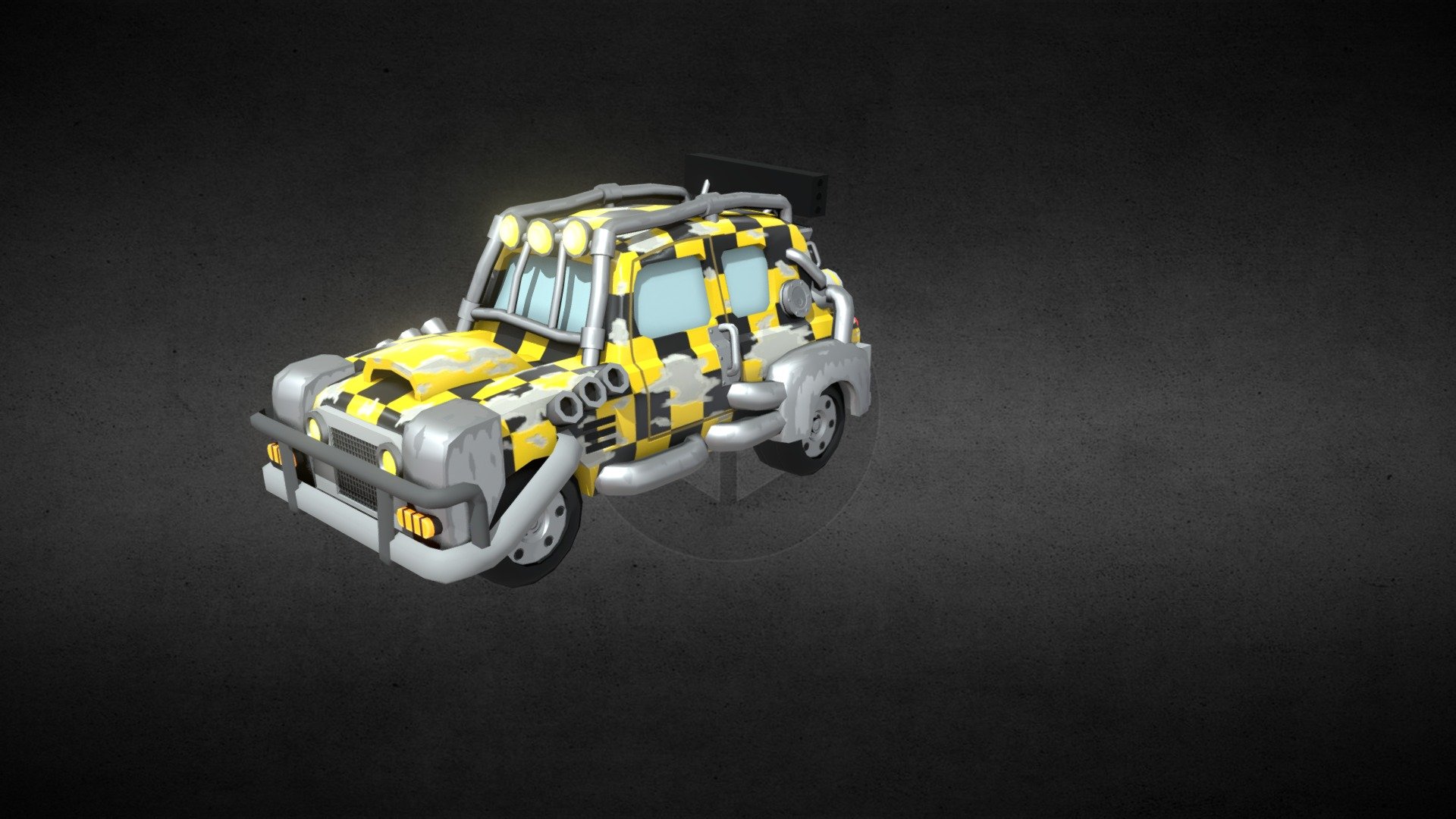 Reactor Car - 3D model by Etienne Sachot (@Berzing) [3d54d90] - Sketchfab