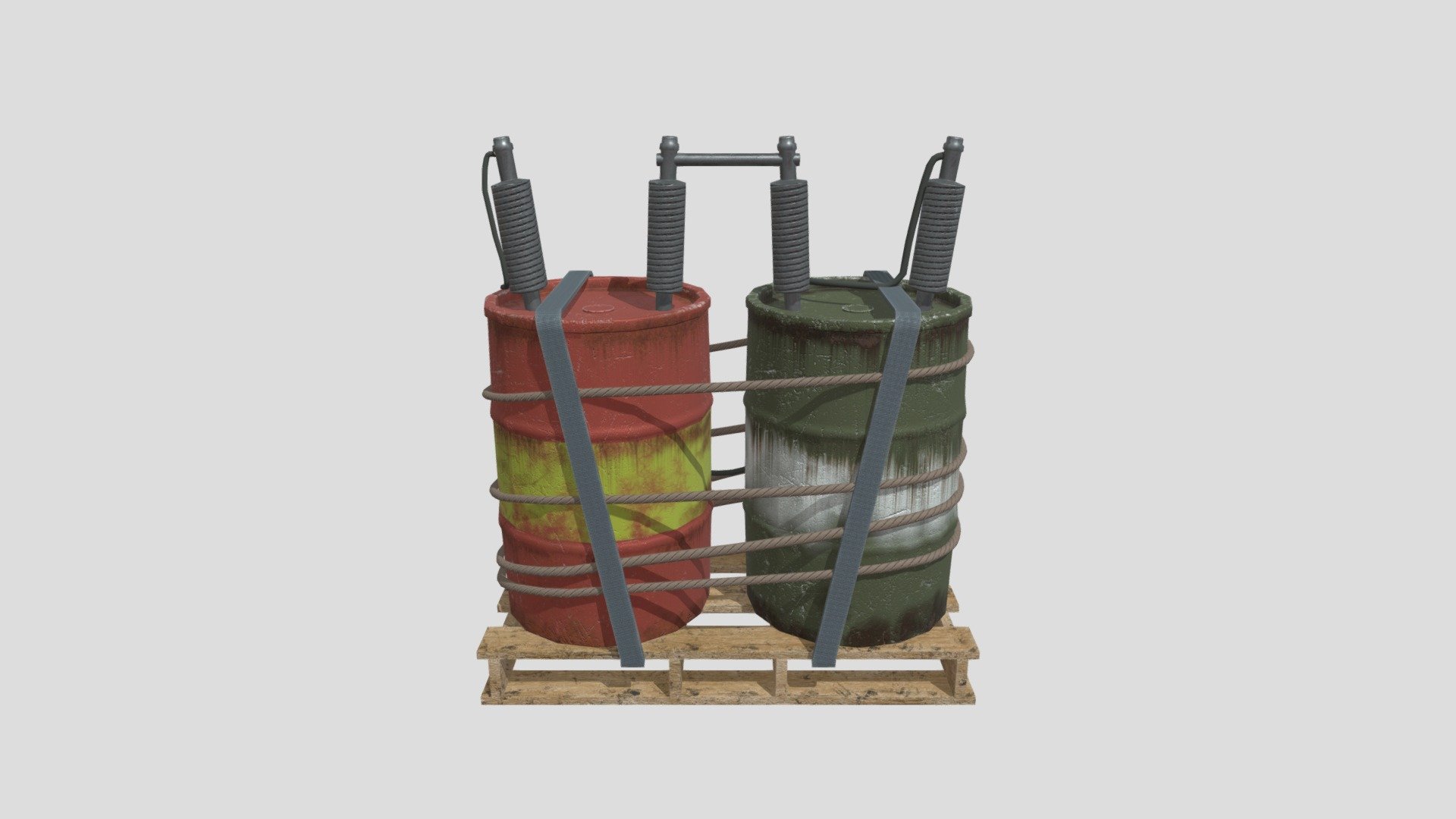 Doublr Barrel - 3D model by Prajwal Deep (@prajwaldeep) [3d5539b ...