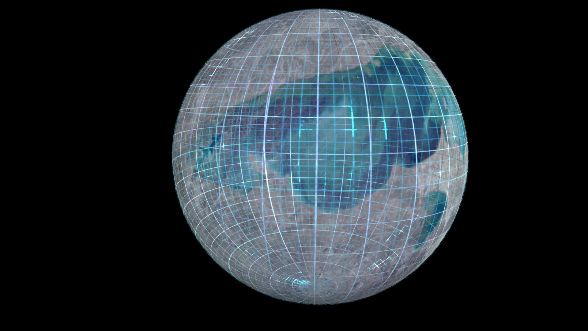 Planet Hologram - 3D model by jchapman1984 [3d55b8e] - Sketchfab