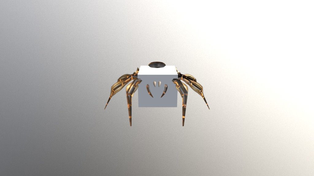 Brdqqsqwuk8w- Low- Poly- Spider - 3D model by bojarchuk [3d581c6 ...