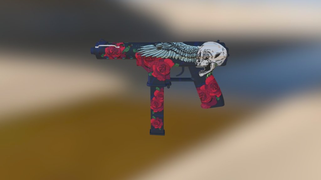 TEC9 - 3D model by Codracer13 [3d583db] - Sketchfab