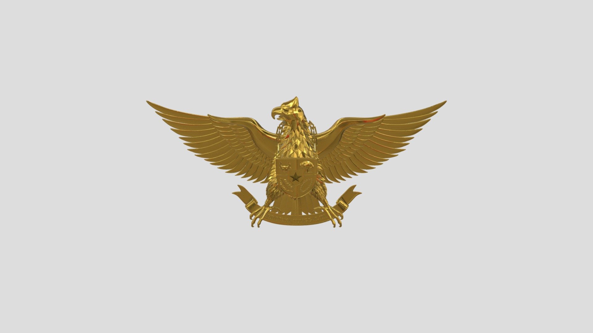 garuda_pancasila - 3D model by fikafatria1 [3d585e2] - Sketchfab