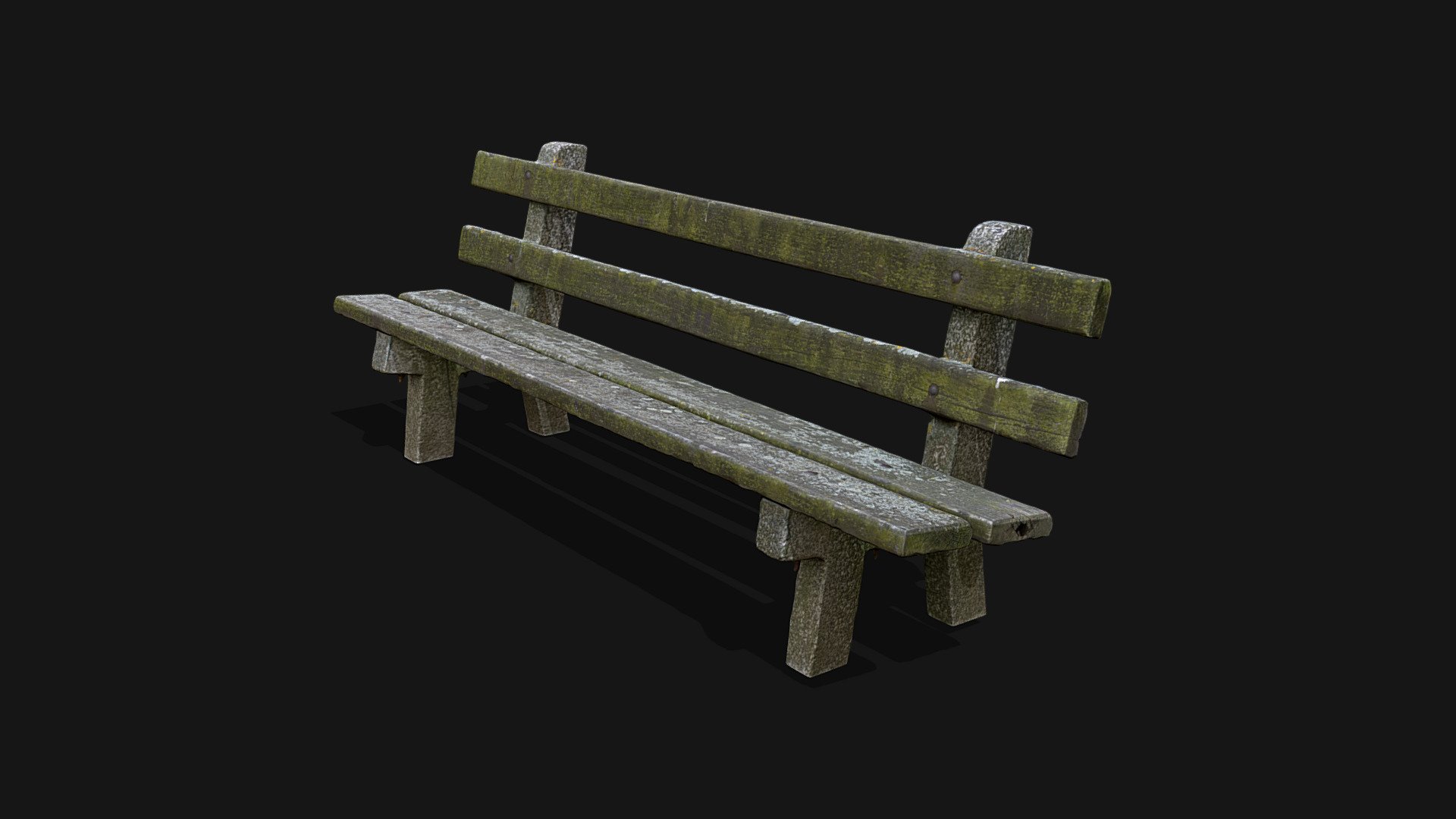 Old wooden bench - Buy Royalty Free 3D model by Goromor (@gorllu ...