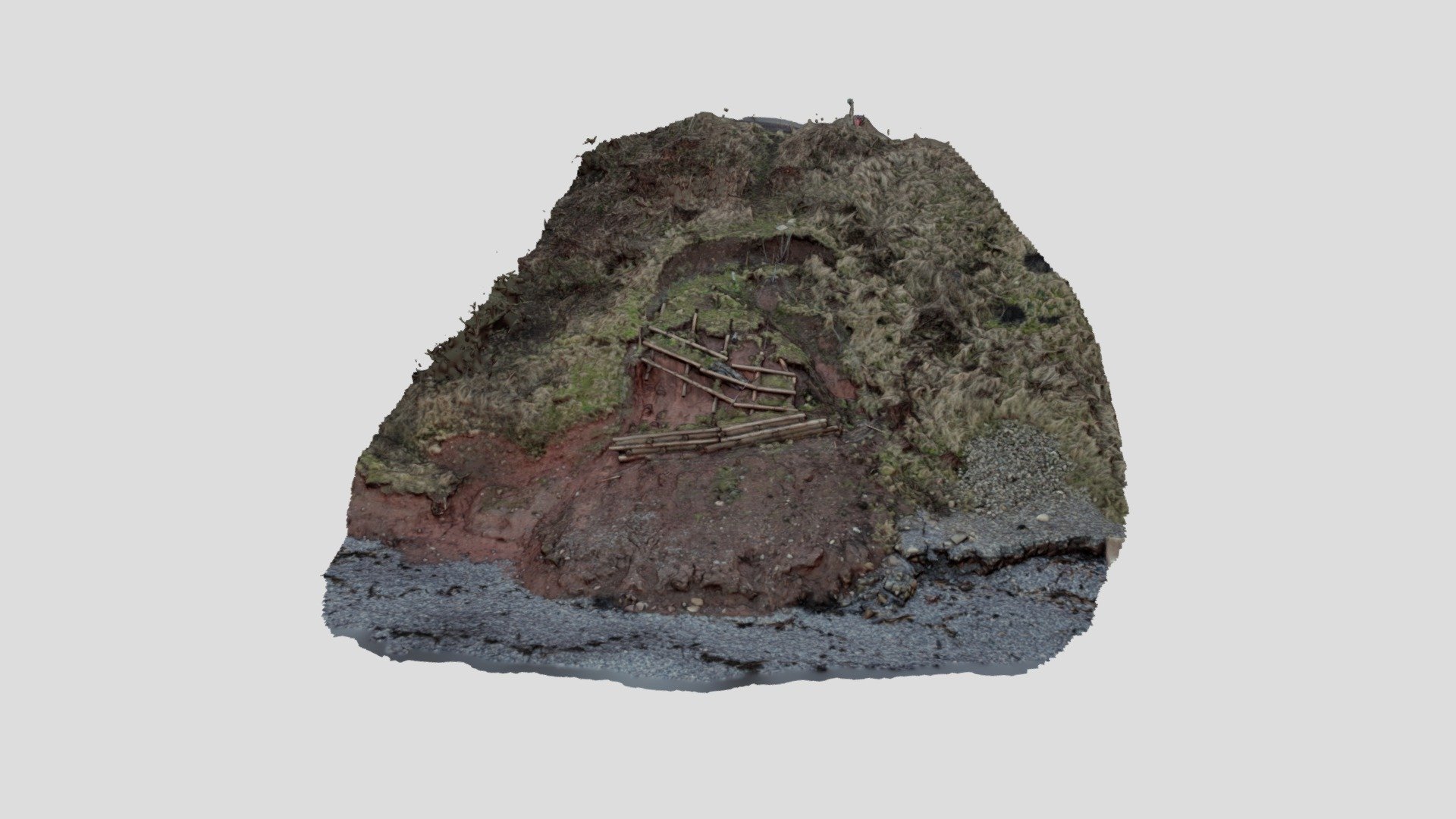 Catterline Landslide Jan23 - 3D model by Safaridb [3d5b246] - Sketchfab