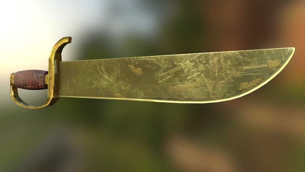 Butterfly Sword - Download Free 3D model by themarkoman [3d5b696 ...