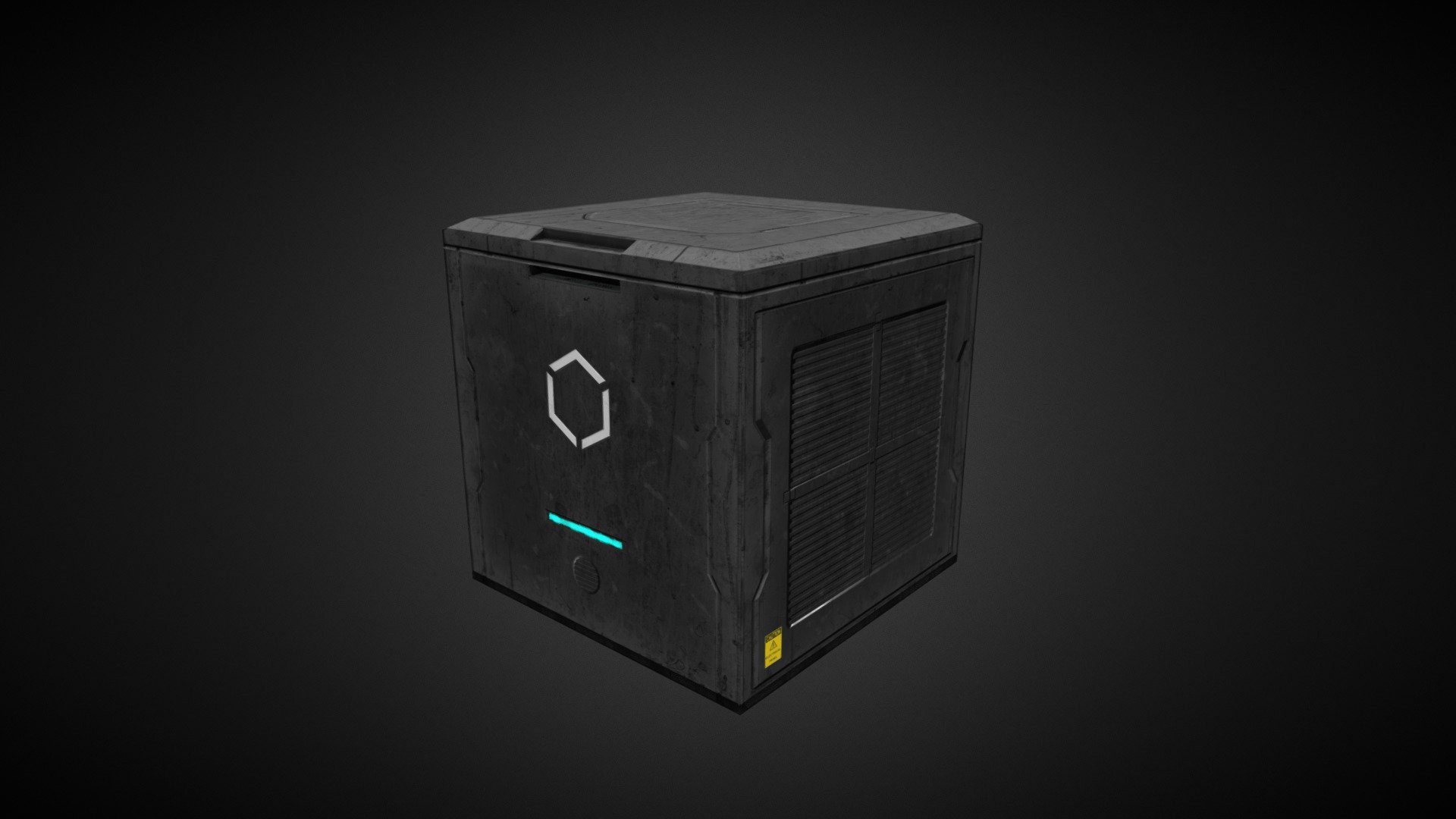 Science Fiction Box - Download Free 3D model by Max Doroszewski ...