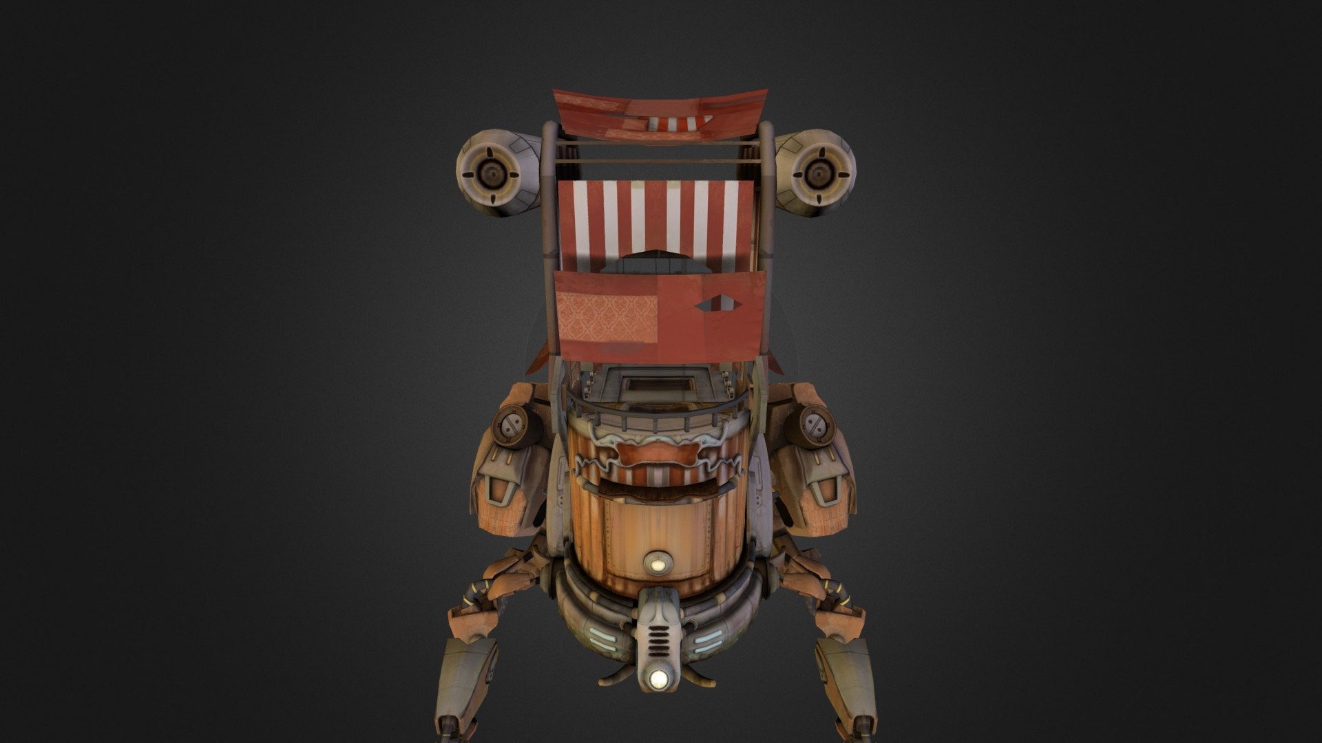 Sand Walker - 3D model by Nick Slay (@slaybear) [3d5f1c6] - Sketchfab