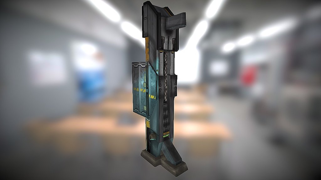 Hallway Pillar- Light - 3D model by Brandon A. (@mrd4rth) [3d5f6f3 ...