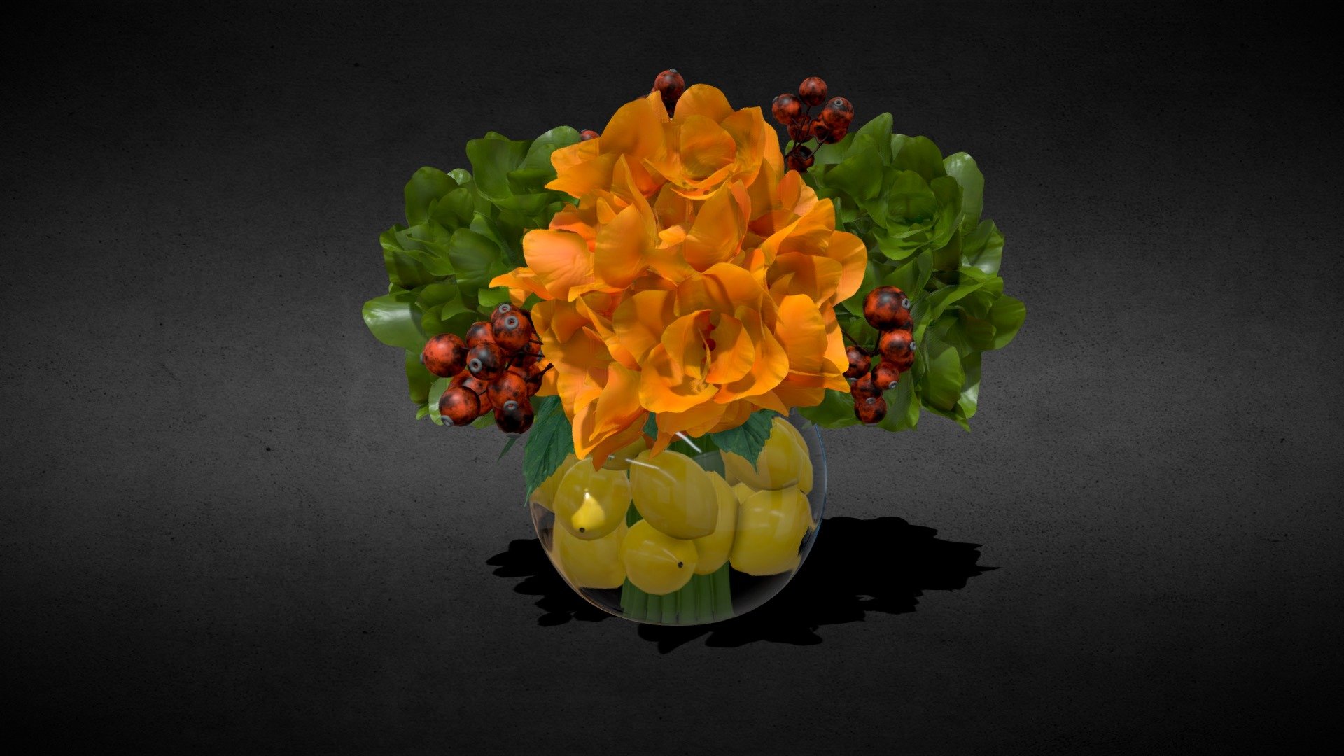 Flower vase - Download Free 3D model by Sunny (@sunny7610) [3d5f9e5 ...