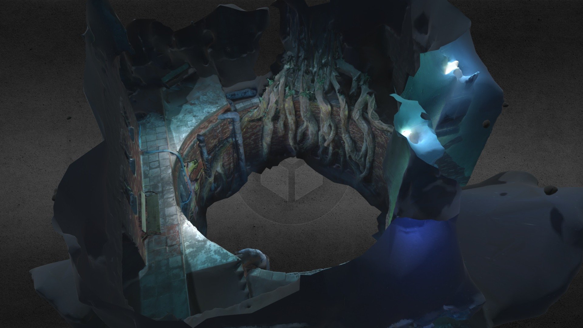 Shaft in 19m @ Deep Dive Dubai - 3D model by Nevcan Uludas ...