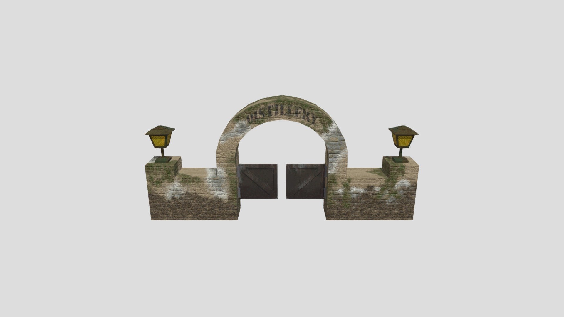 Assignment 1 // Main Gate - Download Free 3D model by williamzc3.ucf ...