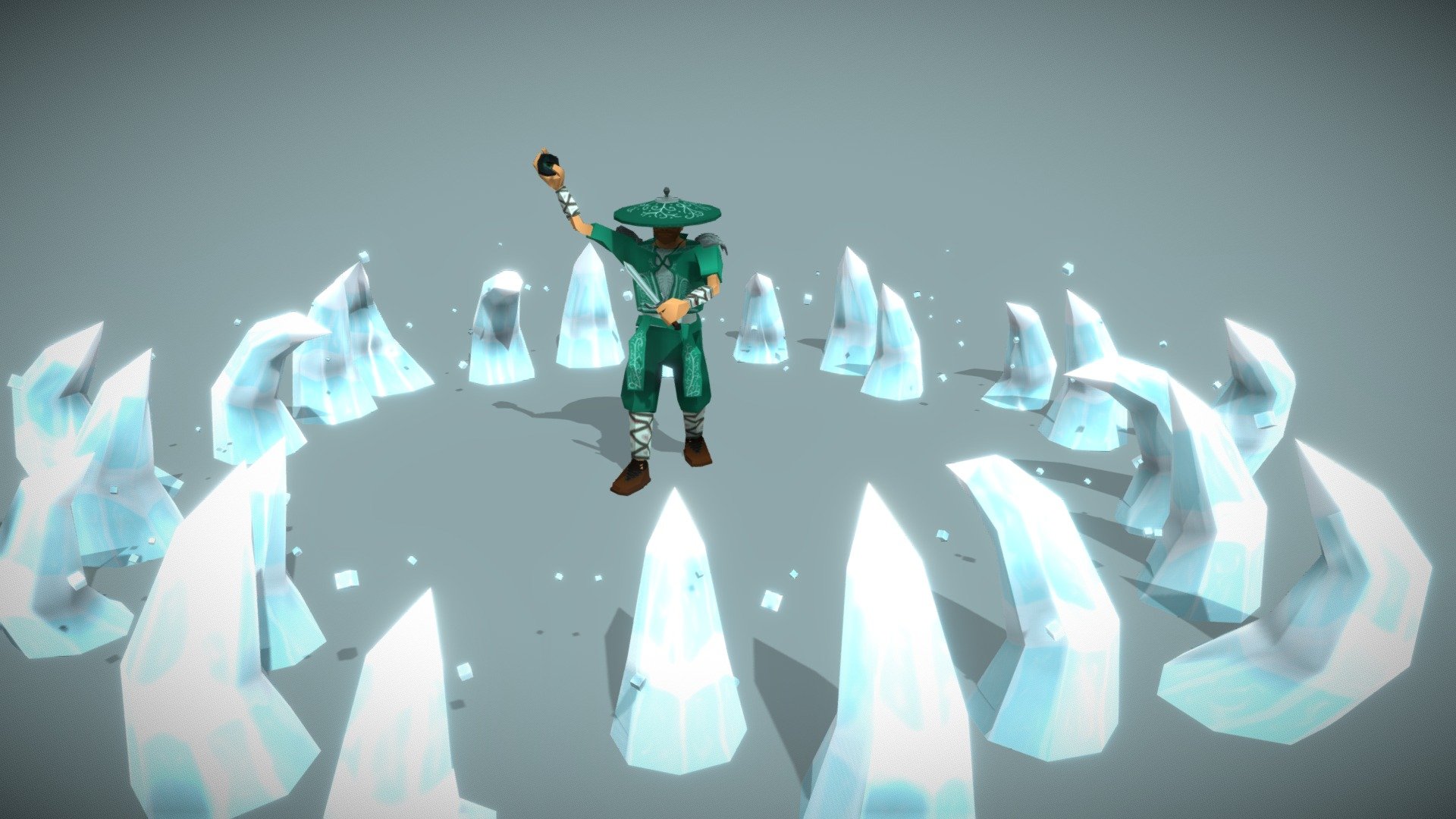 Frost Mage - Download Free 3D model by Tomasz P (@jezusek) [3d63450 ...