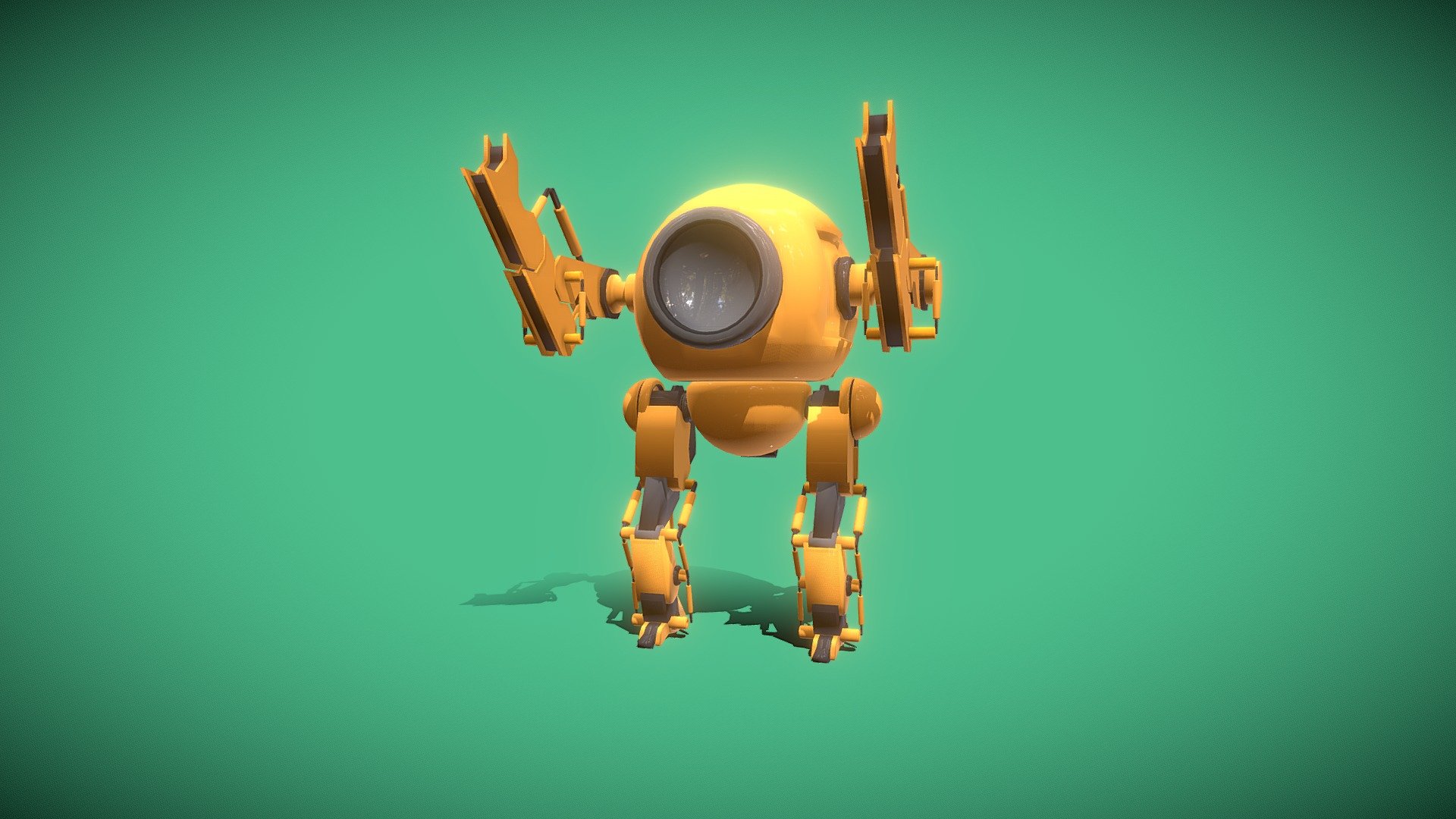 Construction robot - Buy Royalty Free 3D model by VertaScan [3d634dc ...