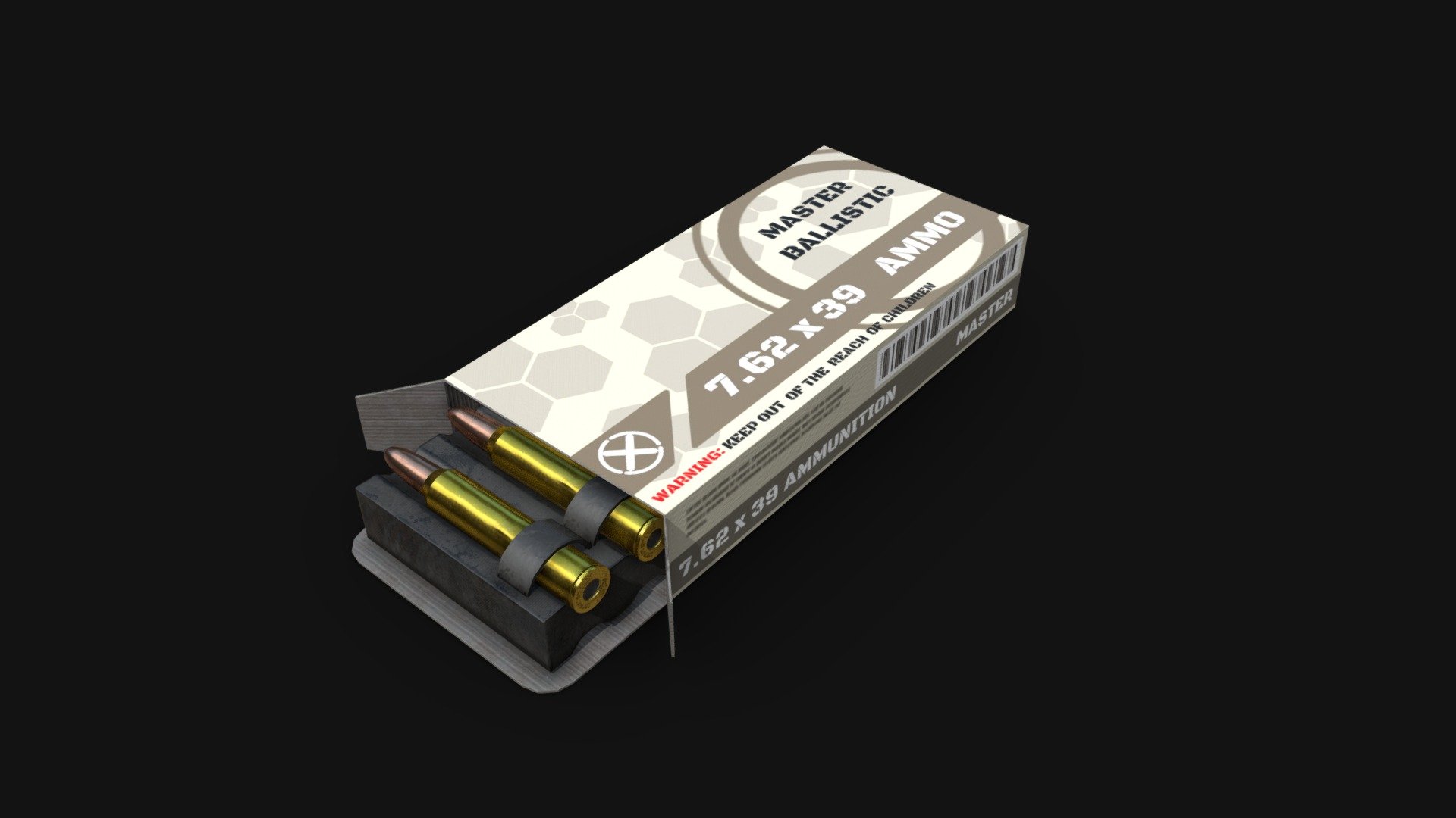 762 AMMO - Buy Royalty Free 3D model by matoteus [3d6366e] - Sketchfab ...