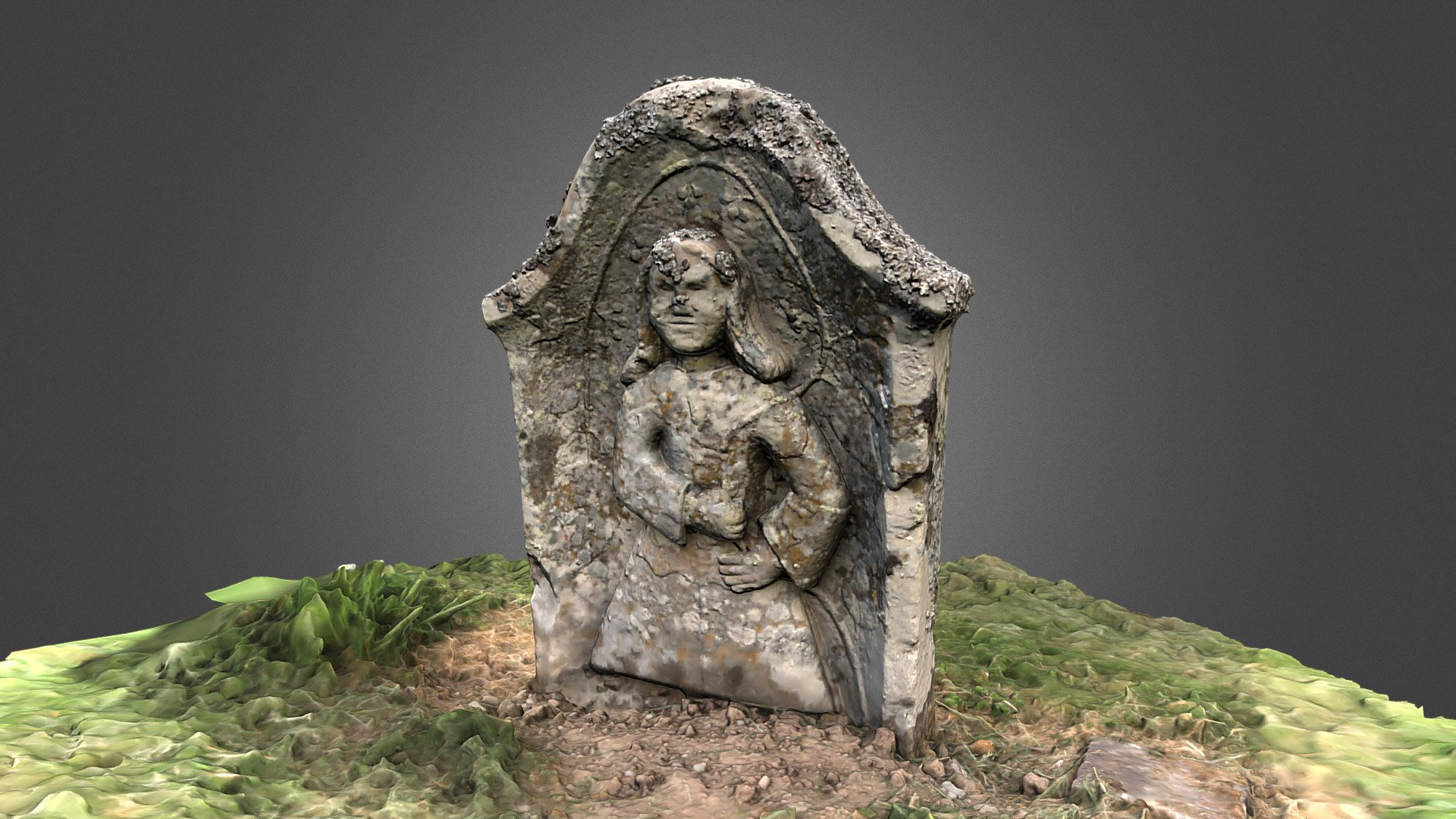 1746 gravestone, Lilliesleaf Kirk, Scotland - Download Free 3D model by ...