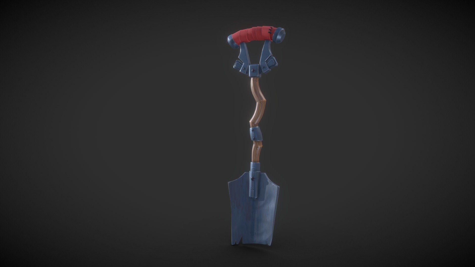 Stylized Shovel - 3D model by raV (@raV_3d) [3d66c7e] - Sketchfab