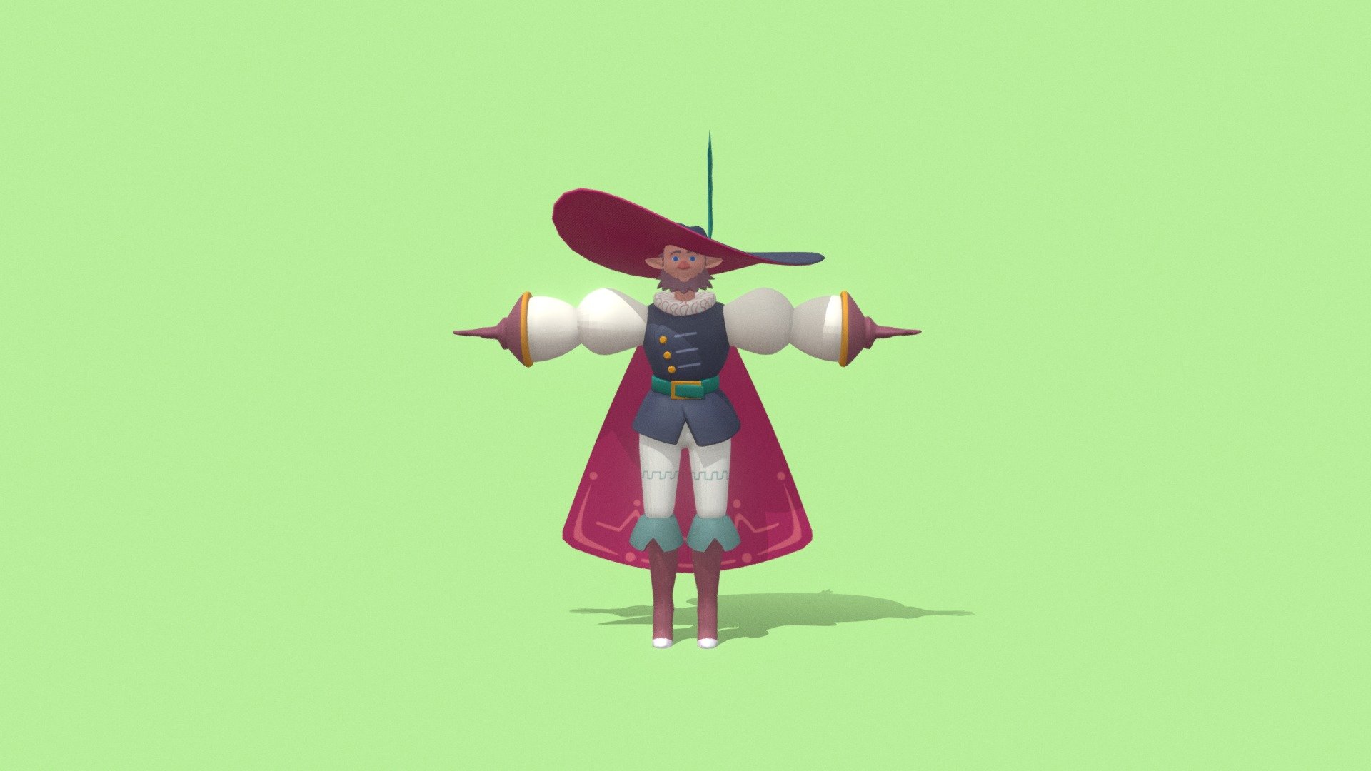 Dandy - 3D model by maankalf [3d66f2f] - Sketchfab