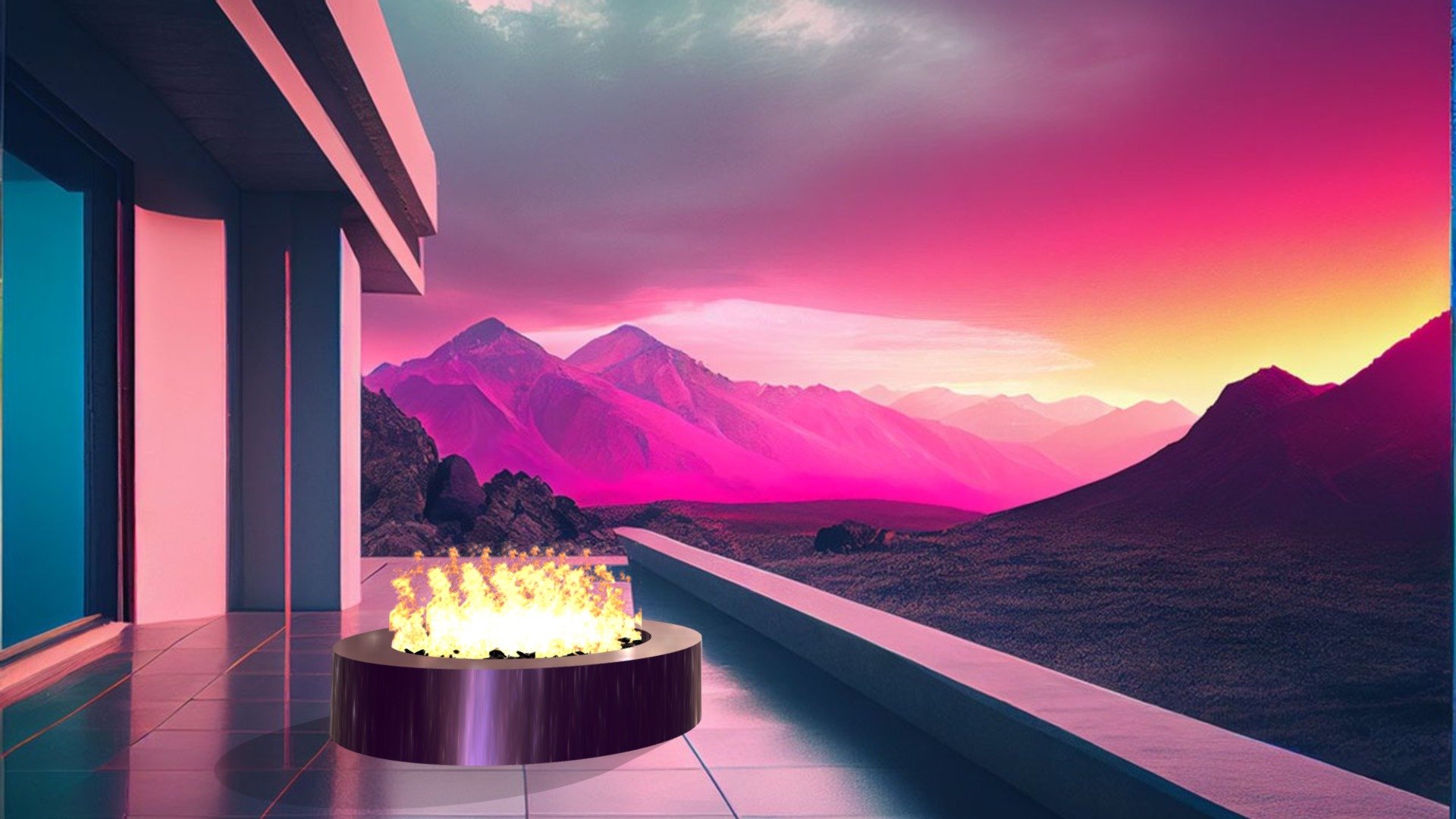 84in Custom Yellowstone Fire Pit - 3D model by Montana Fire Pits ...