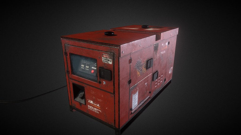Power Generator - 3D model by tugatsu [3d686b8] - Sketchfab