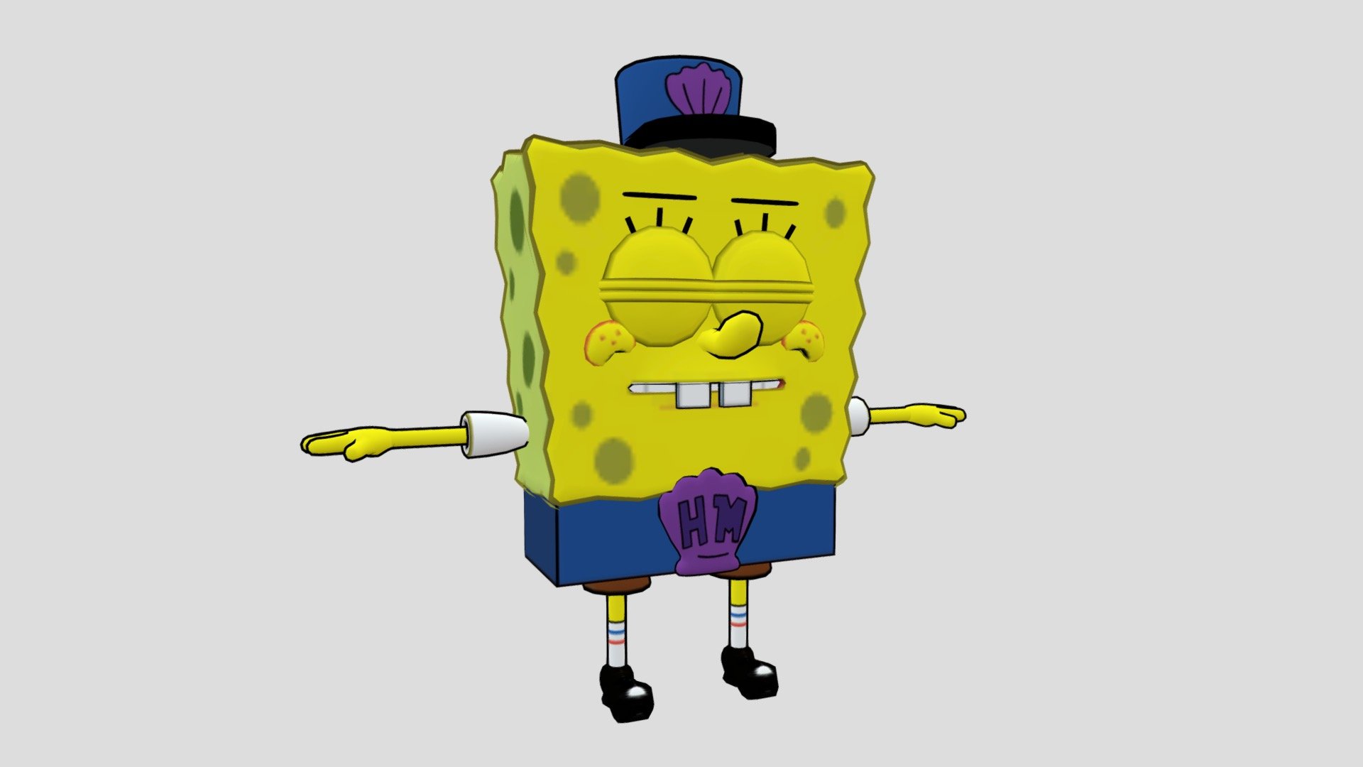 TSCP - SpongeBob HM - Download Free 3D model by SMF Features Developed ...