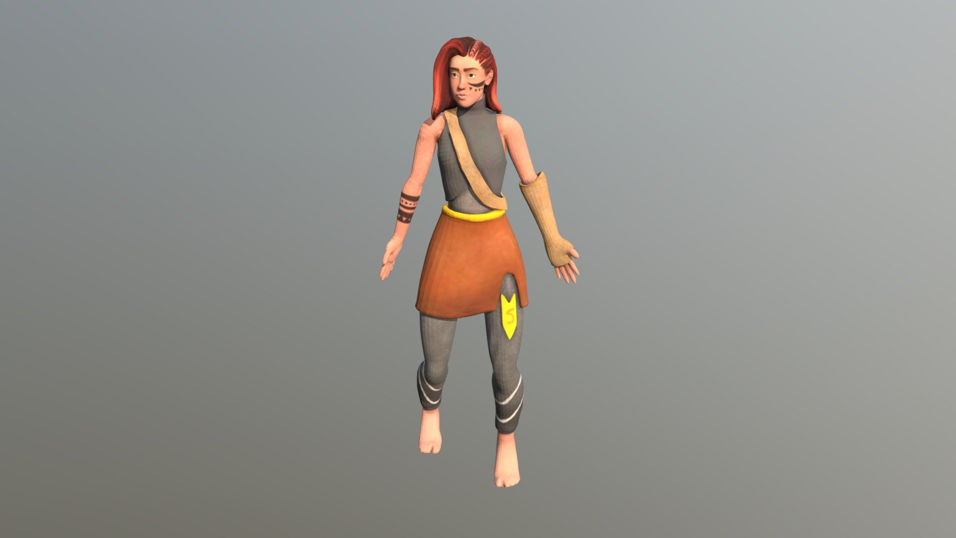 Rae Pose - 3D model by Theredbird [3d69a17] - Sketchfab