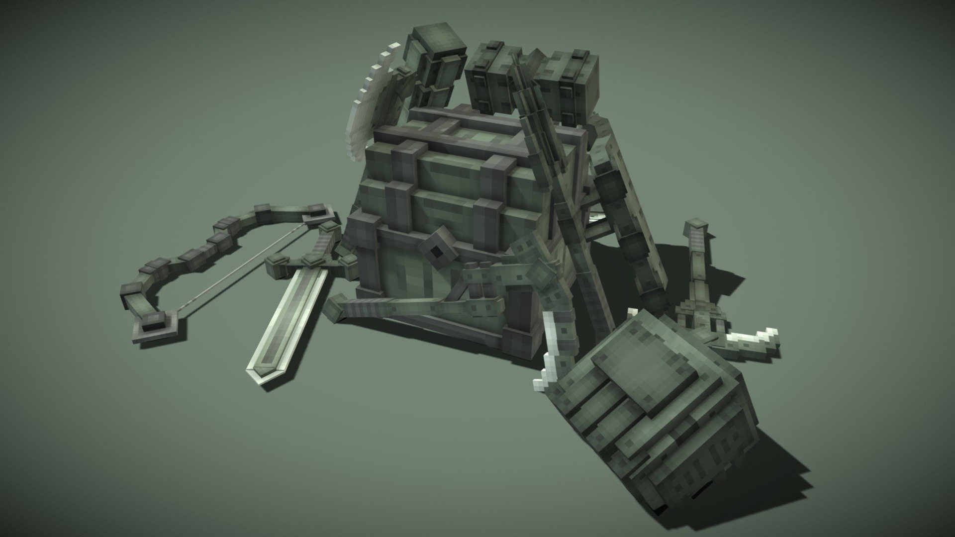 Iron - 3D model by Mr.Cat (@MoneYPE) [3d69ada] - Sketchfab
