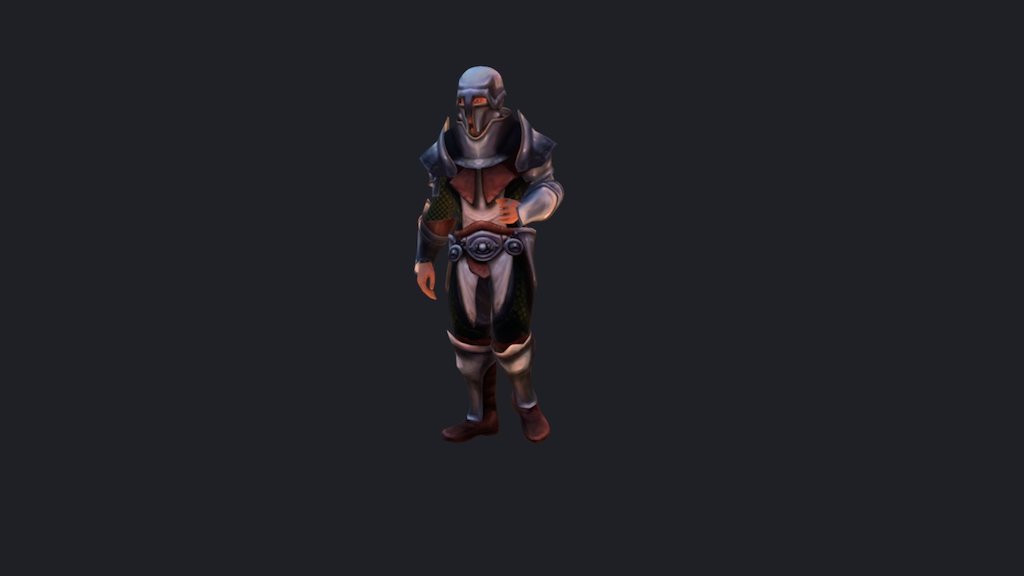 Hero Armor Walk Cycle Animation - 3D model by smartinius [3d69c0a ...