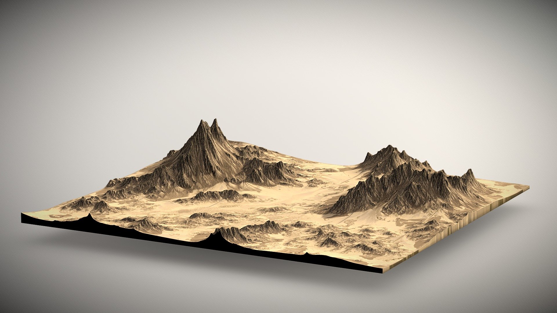 The Mountains - Buy Royalty Free 3D model by Foto Retina (@ferret ...