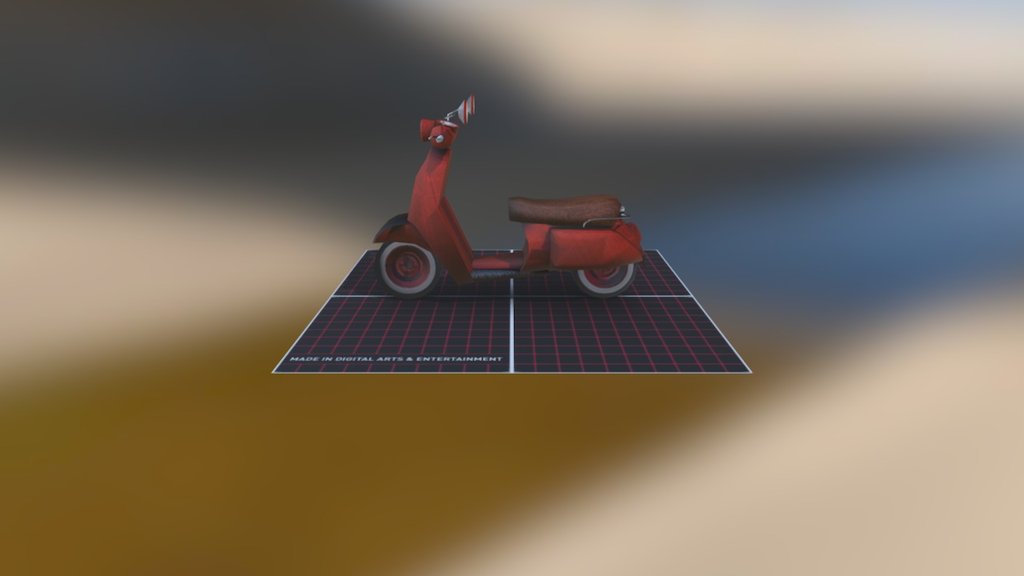 Prop_Vespa - 3D model by Desantoine Quentin (@Cirdans) [3d6be7e ...
