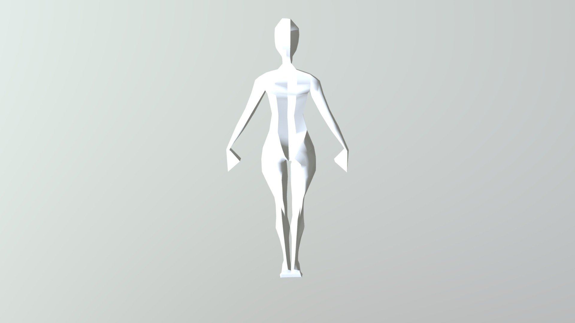 low poly woman - 3D model by emekawachuku [3d6d227] - Sketchfab