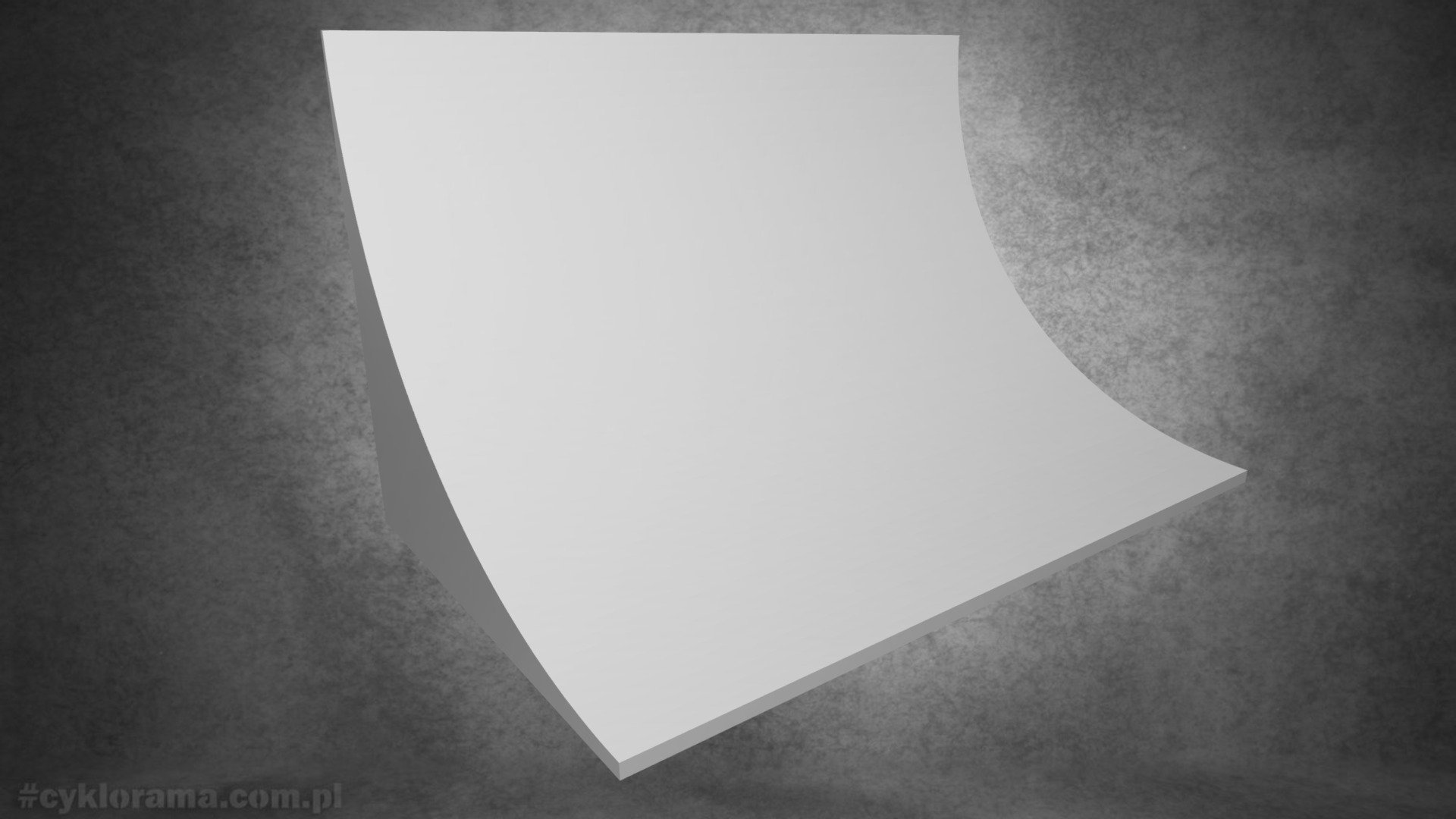 Cyclorama element - radius 700mm CykloE System - Download Free 3D model ...