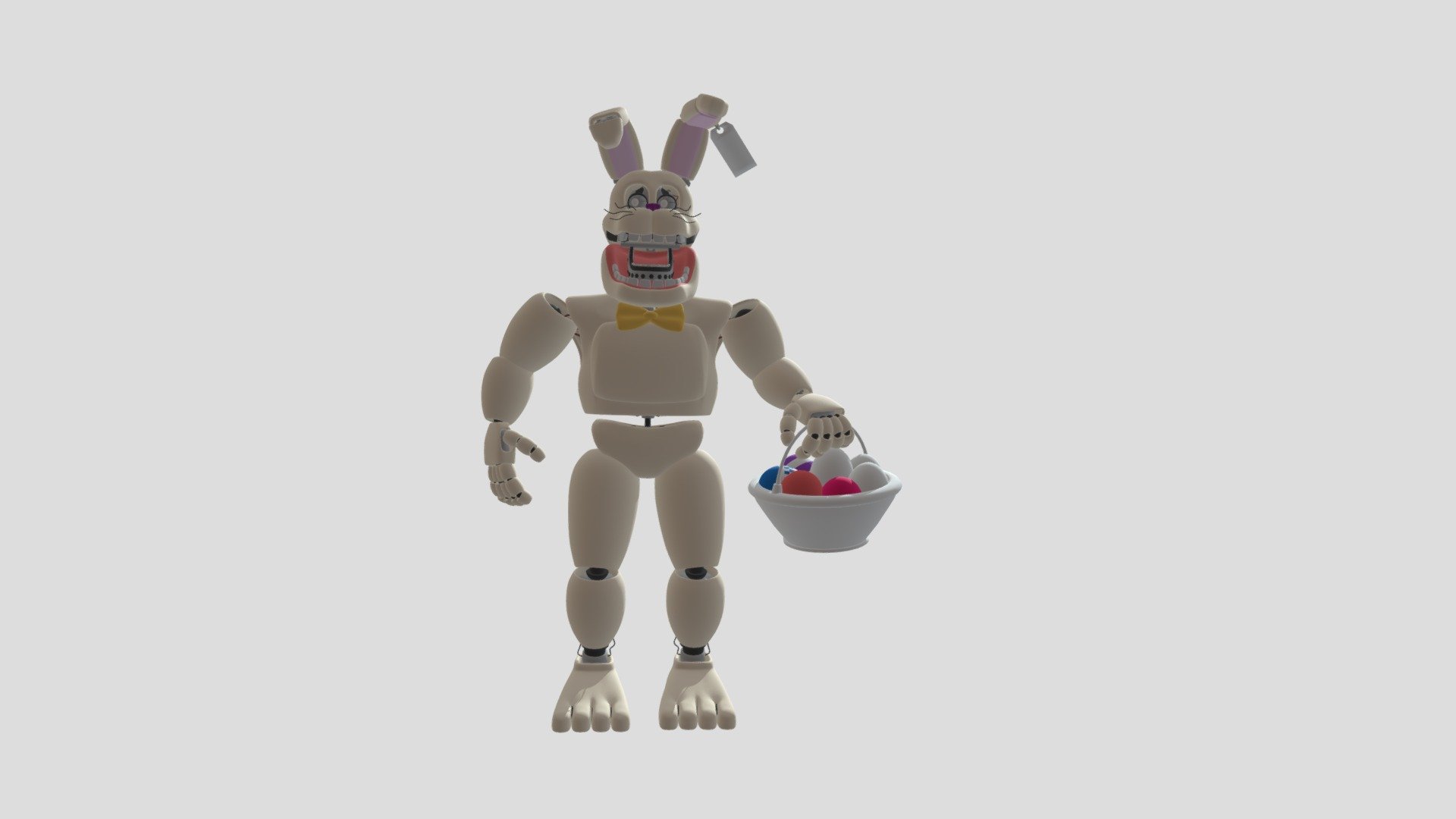 Unnightmare Easter Bonnie - Download Free 3D model by dwall8611 ...