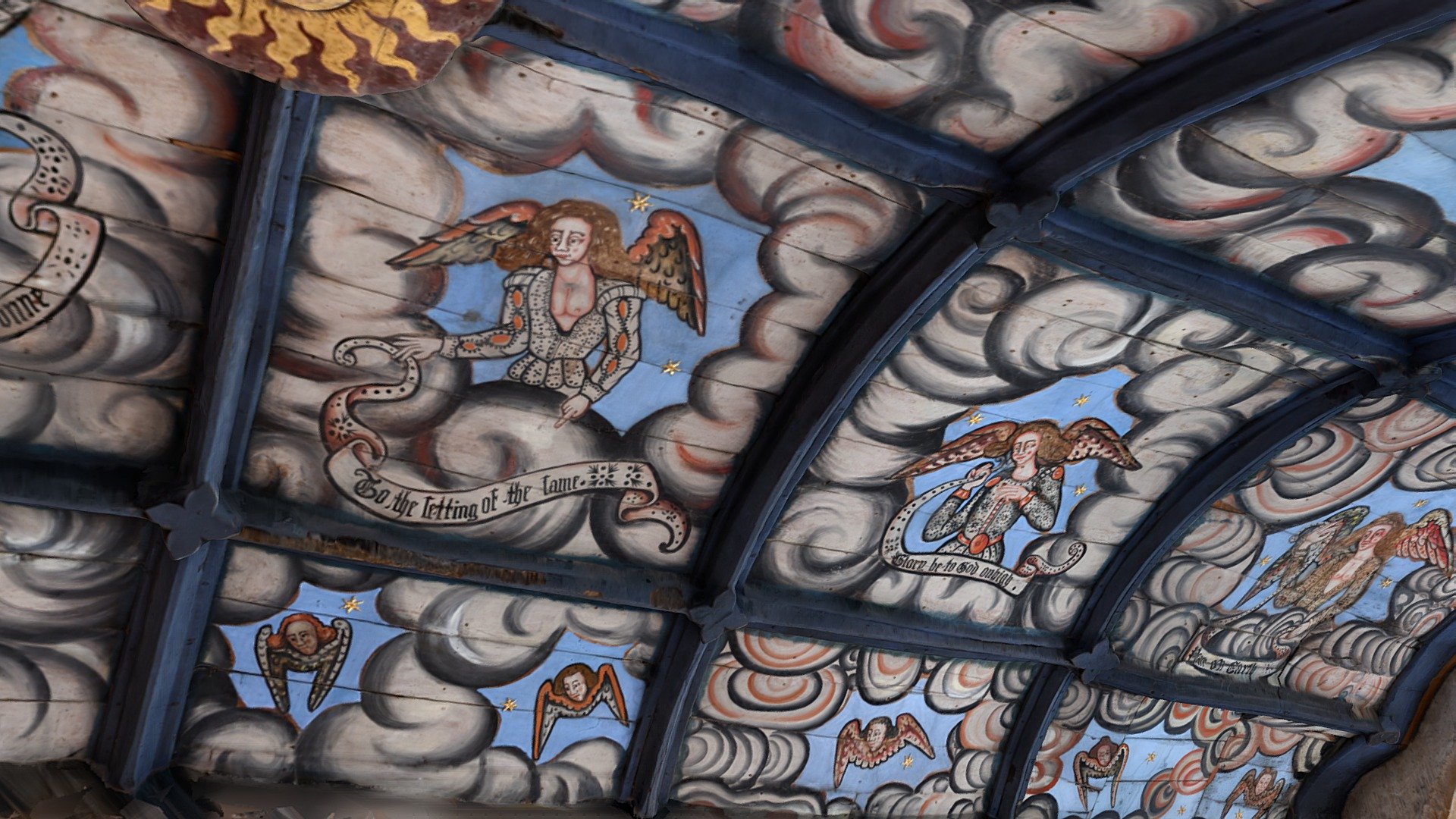 Muchelney Church Ceiling, Somerset - 3D model by Connor Motley ...