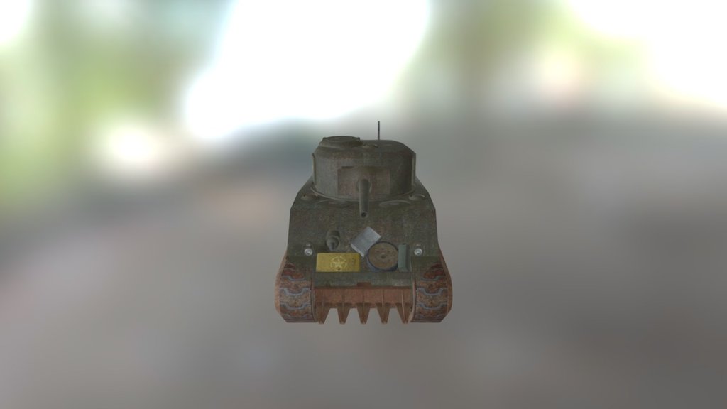 Sherman - 3D model by divendium [3d6ebe6] - Sketchfab
