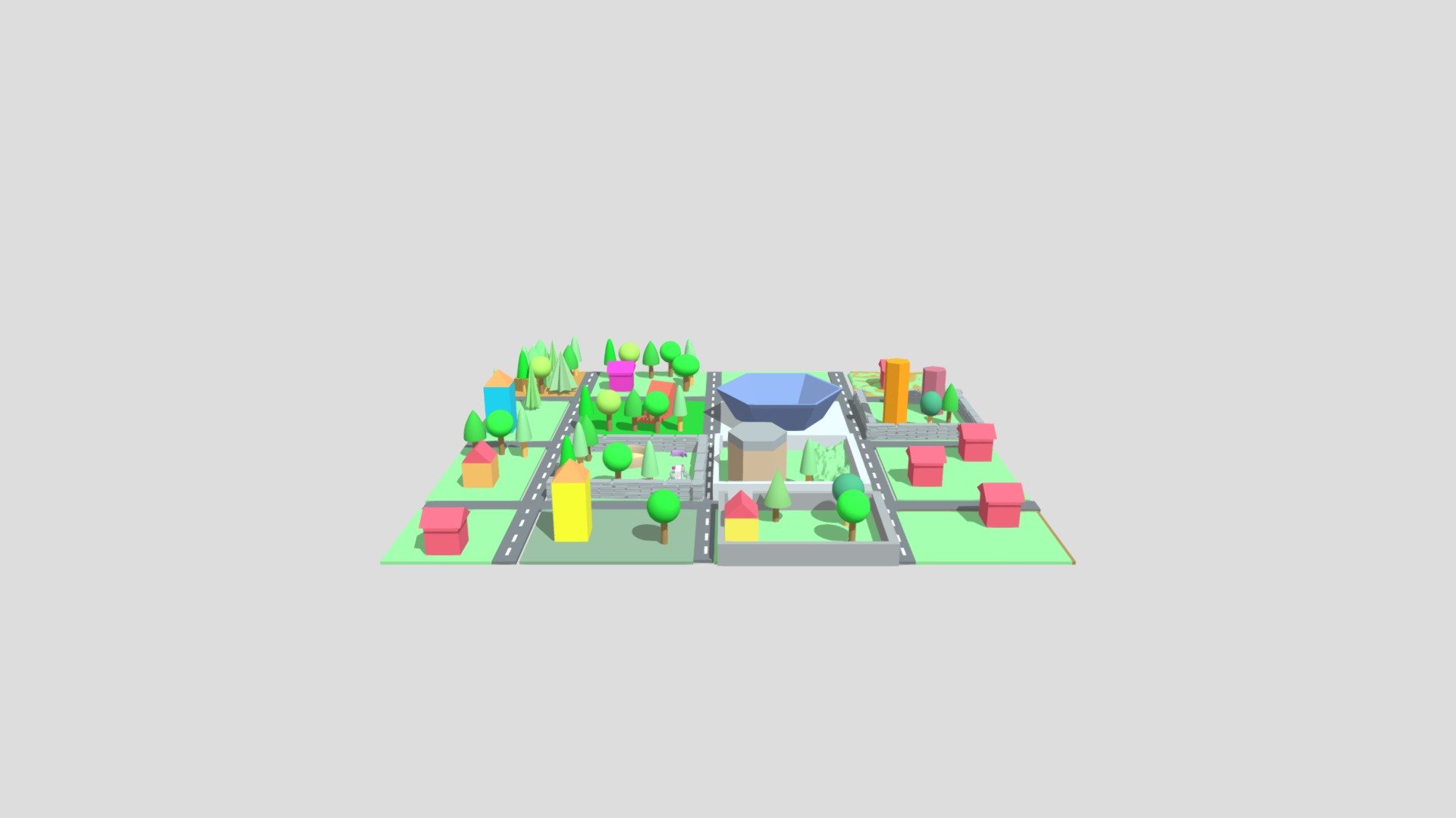 Copy of Città - 3D model by francesco.torraca [3d6fac4] - Sketchfab