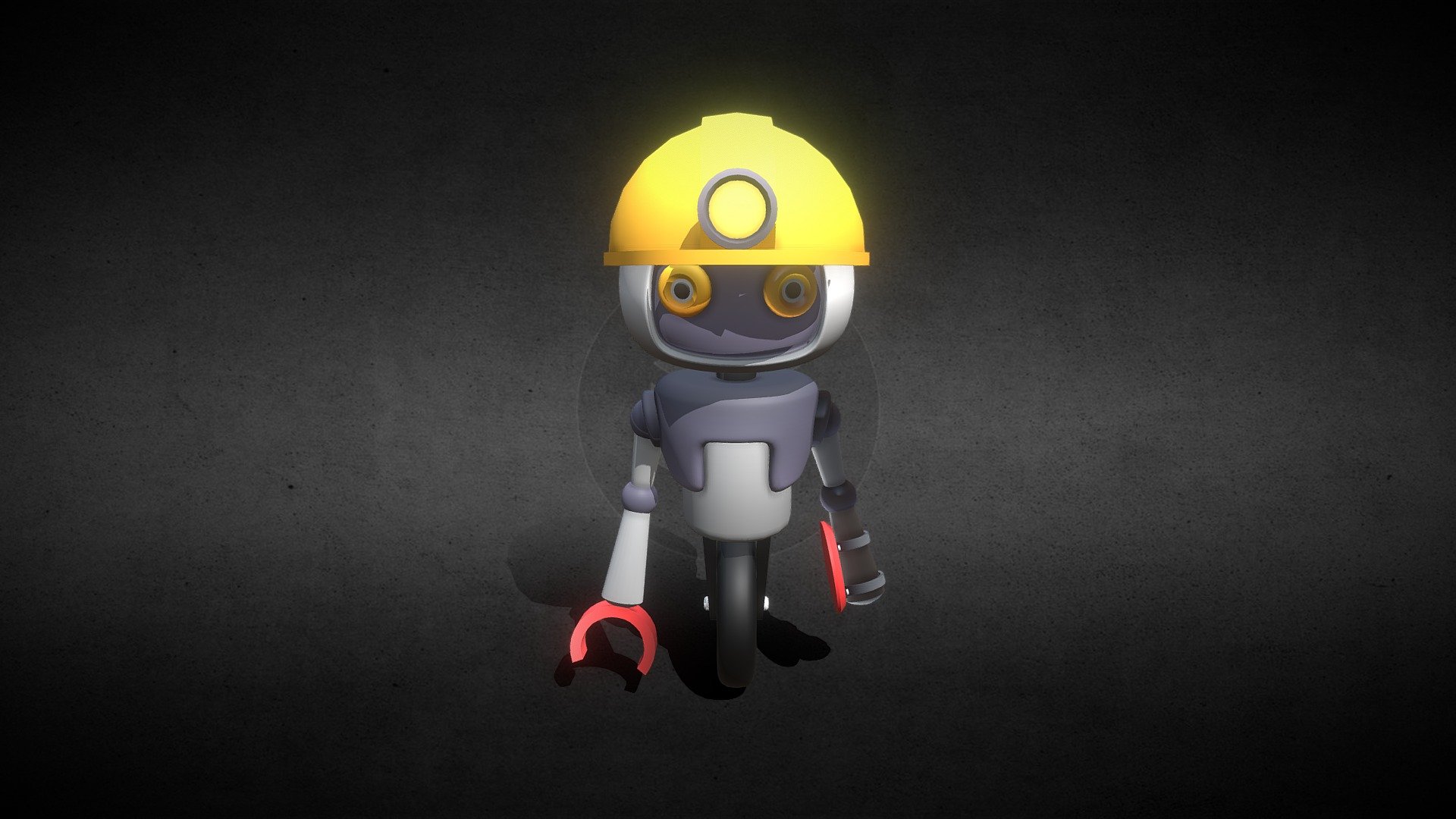 Robot Animated Test - 3D model by TAFE_Josh [3d70d24] - Sketchfab