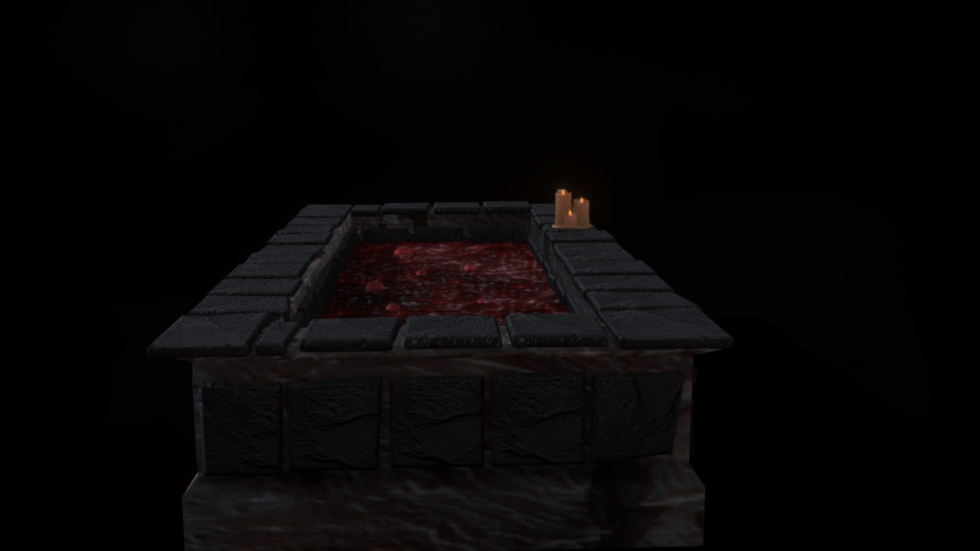 Dark Tomb - 3D model by julions [3d7119d] - Sketchfab