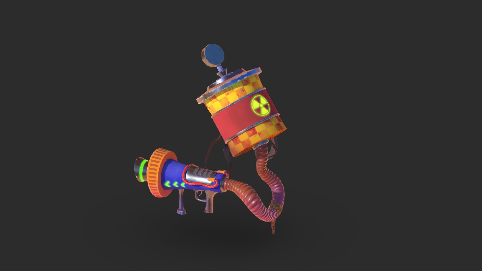 Stylized Weapon - 3D model by gabshega [3d713a6] - Sketchfab