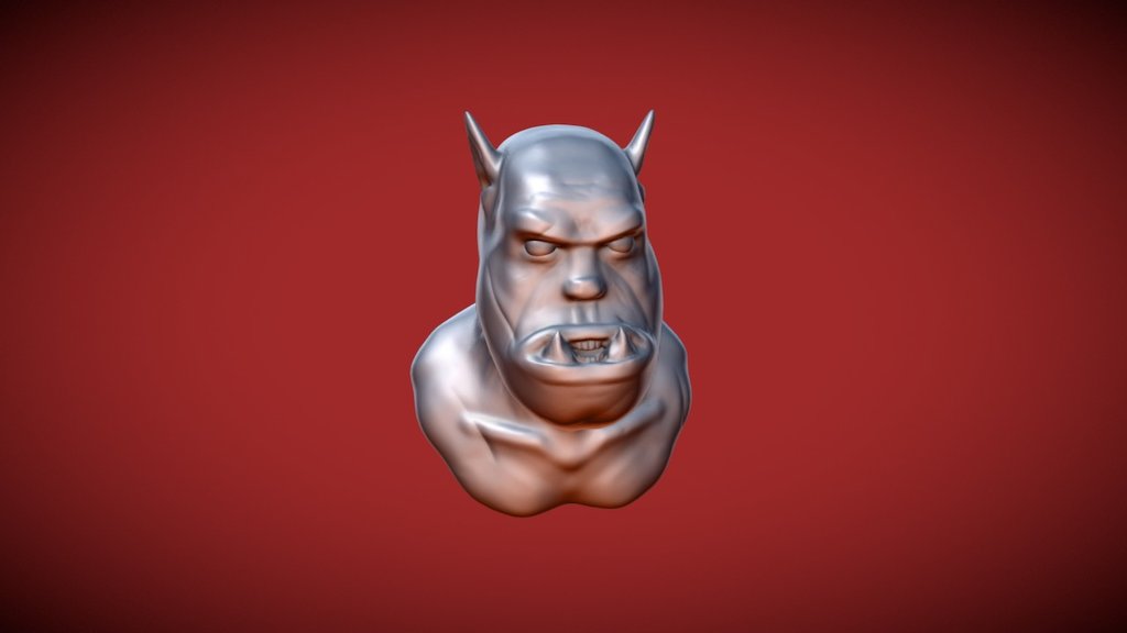 Orc - 3D model by Samuel Belanger (@coolacemac) [3d7579b] - Sketchfab