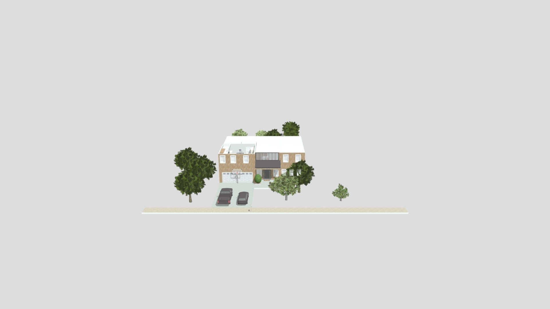 Hood House - Download Free 3D model by Home Design 3D (@homedesign3d ...