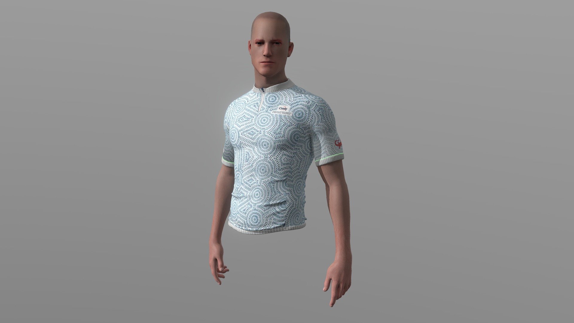 Jersey design - 3D model by faramarzian [3d79197] - Sketchfab