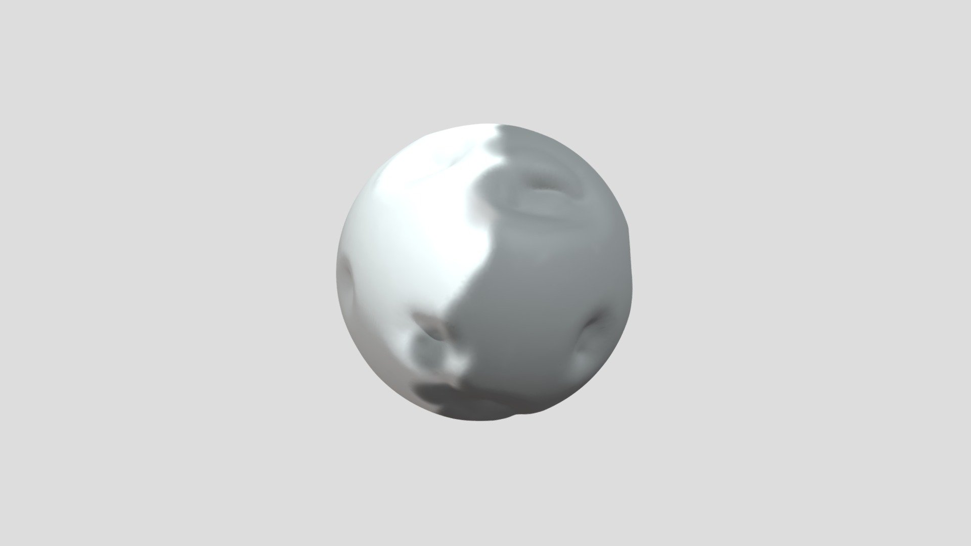 the moon - 3D model by 26rileym [3d792c9] - Sketchfab