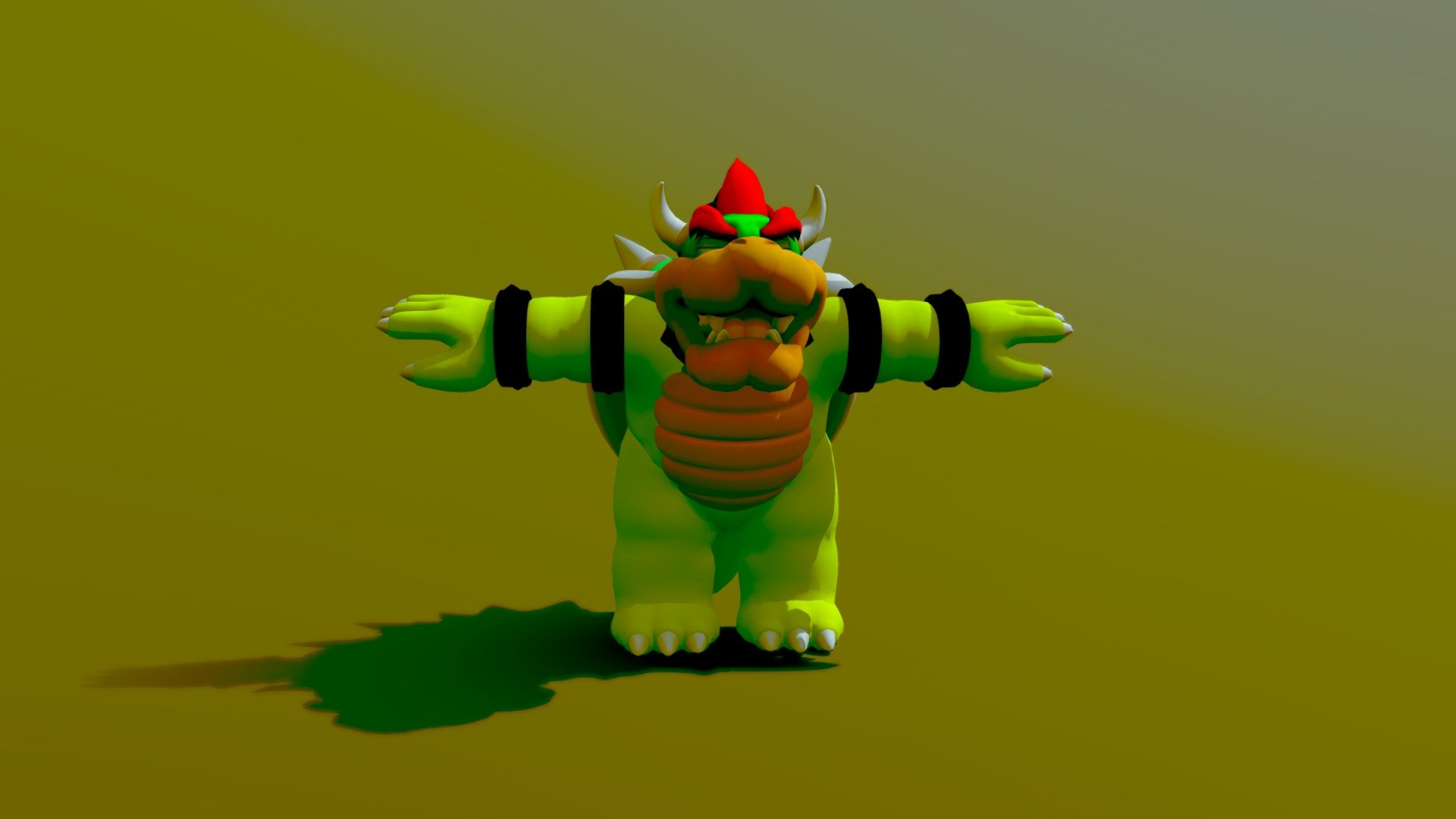 The great king Bowser - Download Free 3D model by BOWSERfan7 (@447637 ...