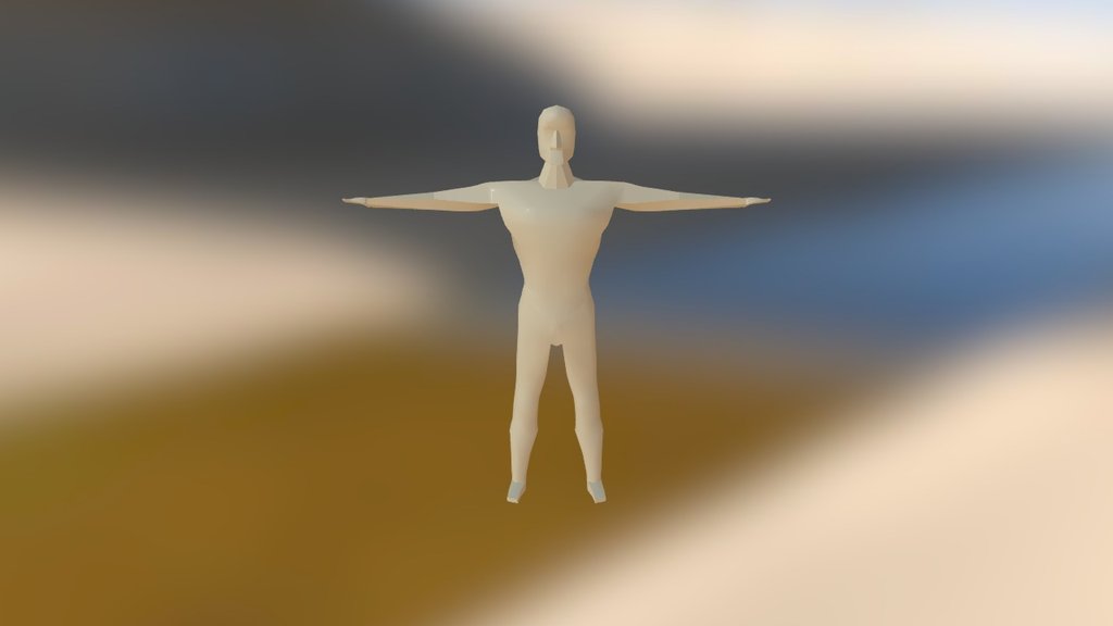 First Male Human Model - 3D model by Danish Nazir Arain (@Danish_Nazir ...