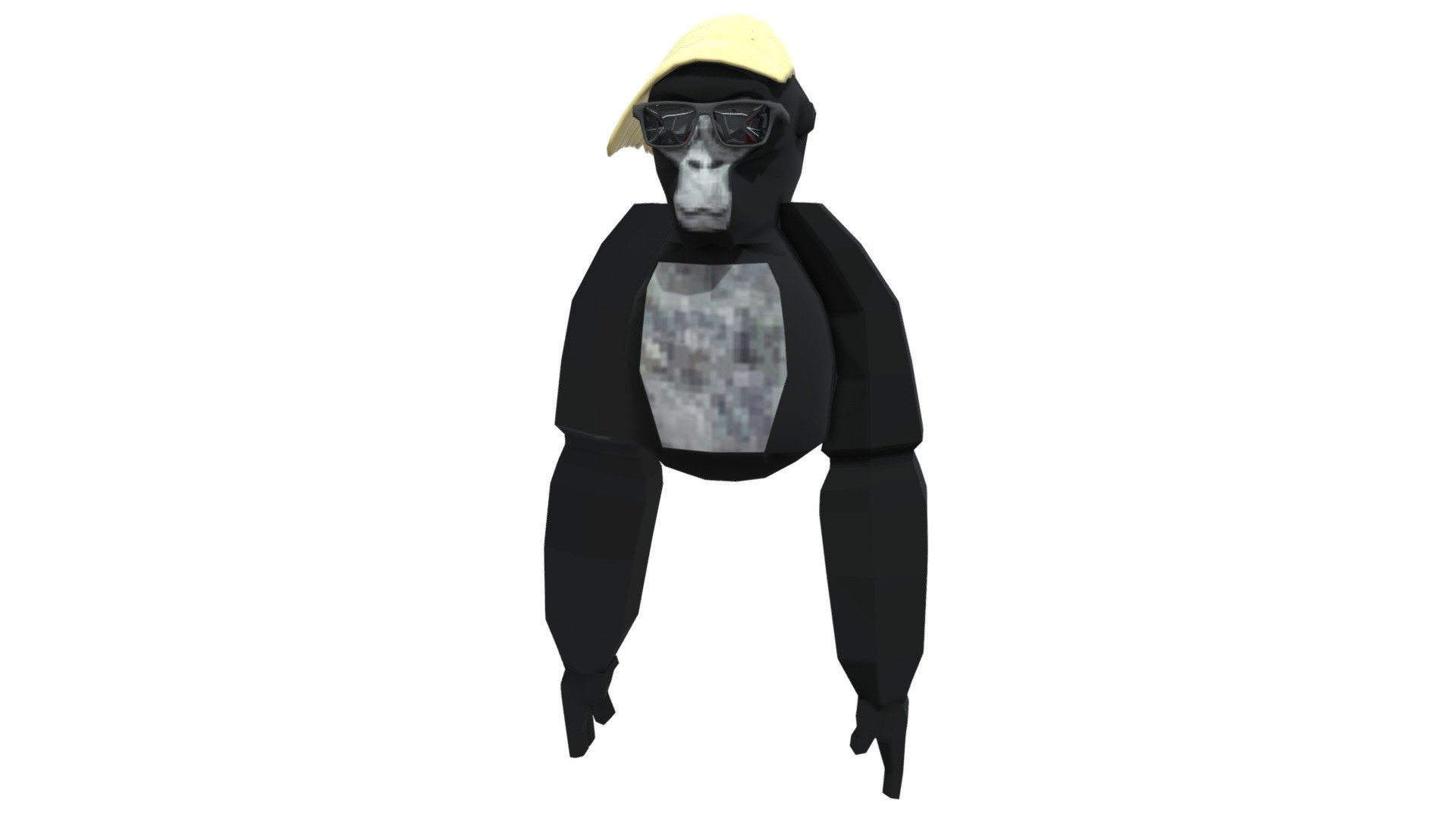 Ken Gorilla Tag | 2$ - 3D model by Nofil.Khan [3d7afc1] - Sketchfab