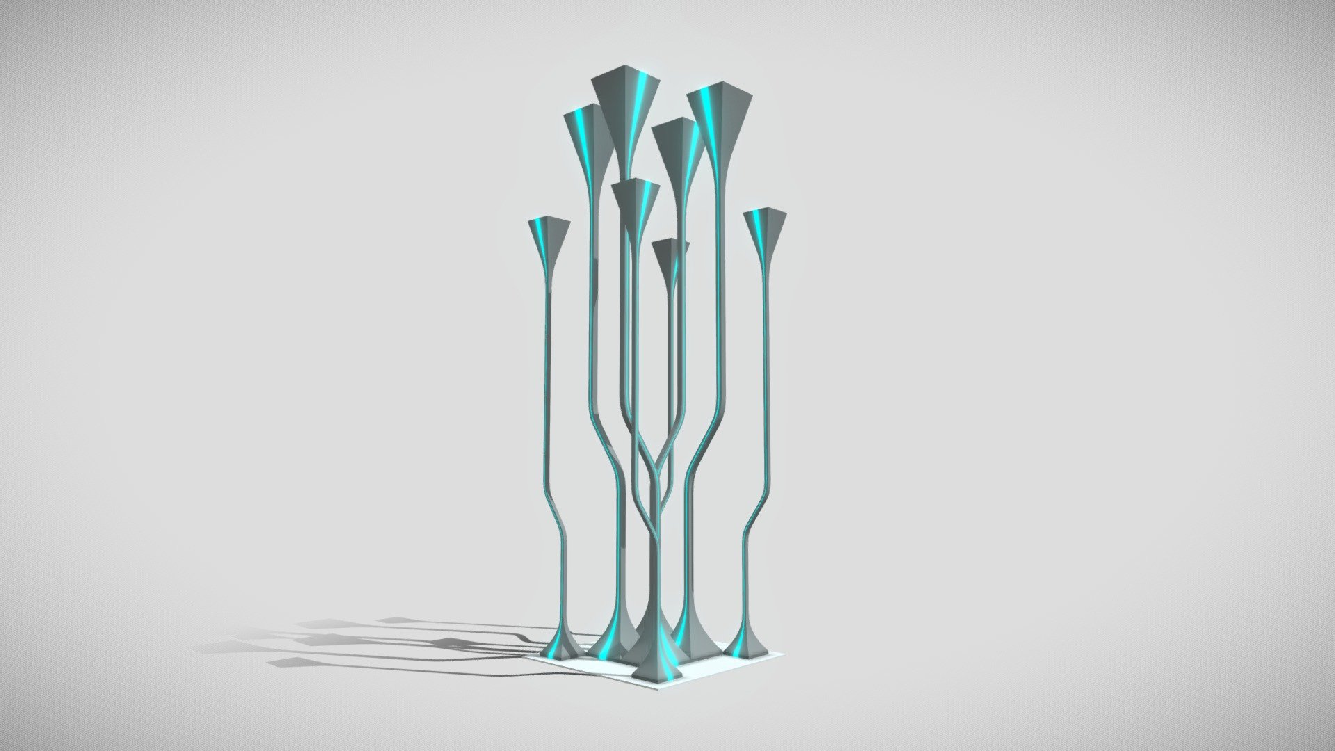 Future architecture - 3D model by KinFR (@huuhoa) [3d7c3e5] - Sketchfab