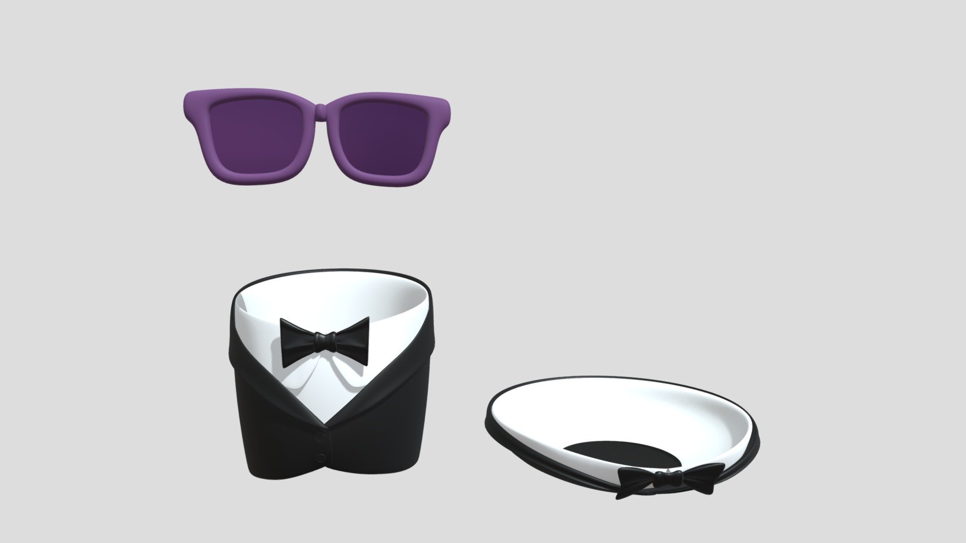 Bob and Larry's 10th Anniversary Outfits - Download Free 3D model by ...