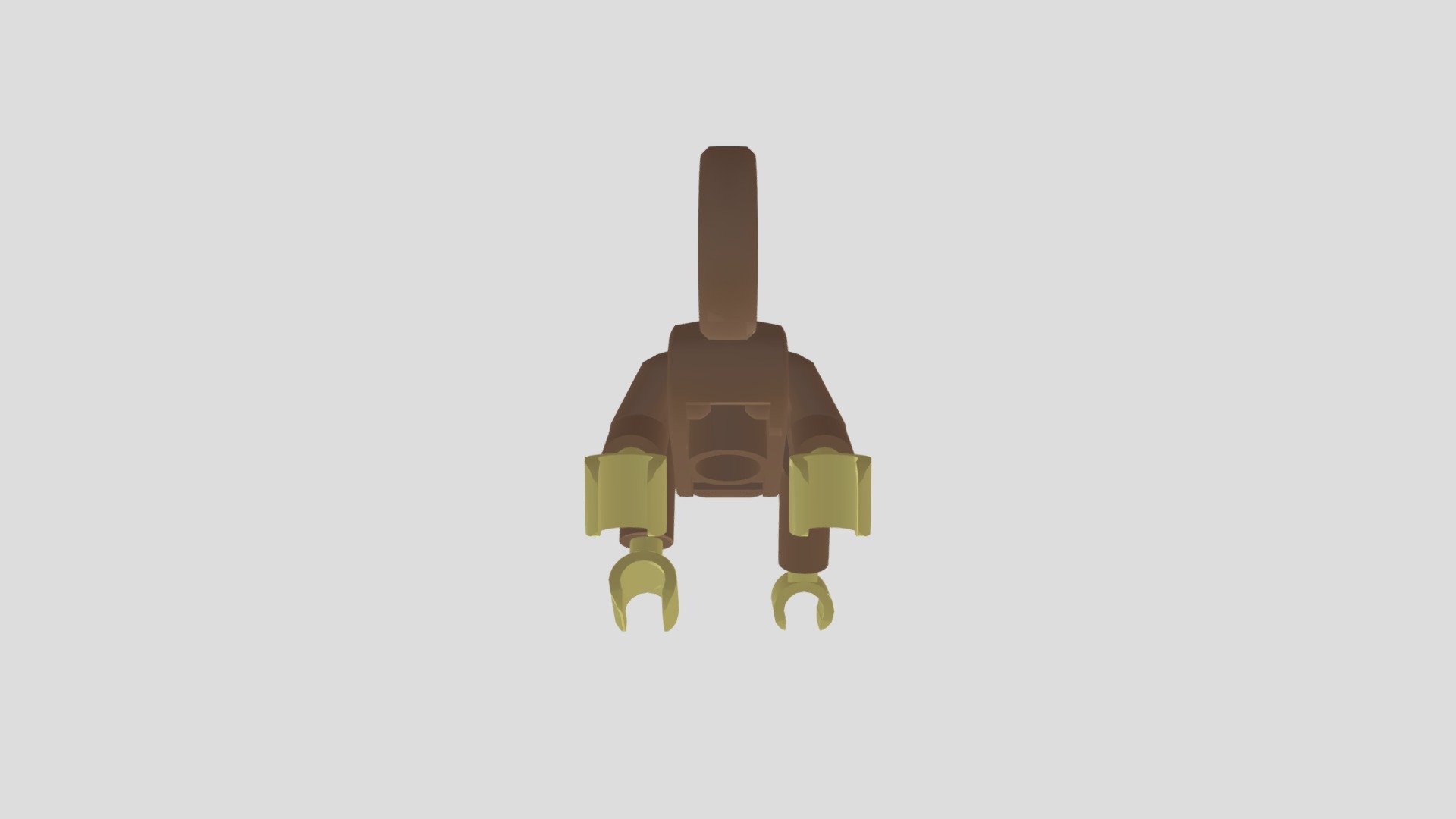 lego monkey - 3D model by siuliano [3d7db59] - Sketchfab