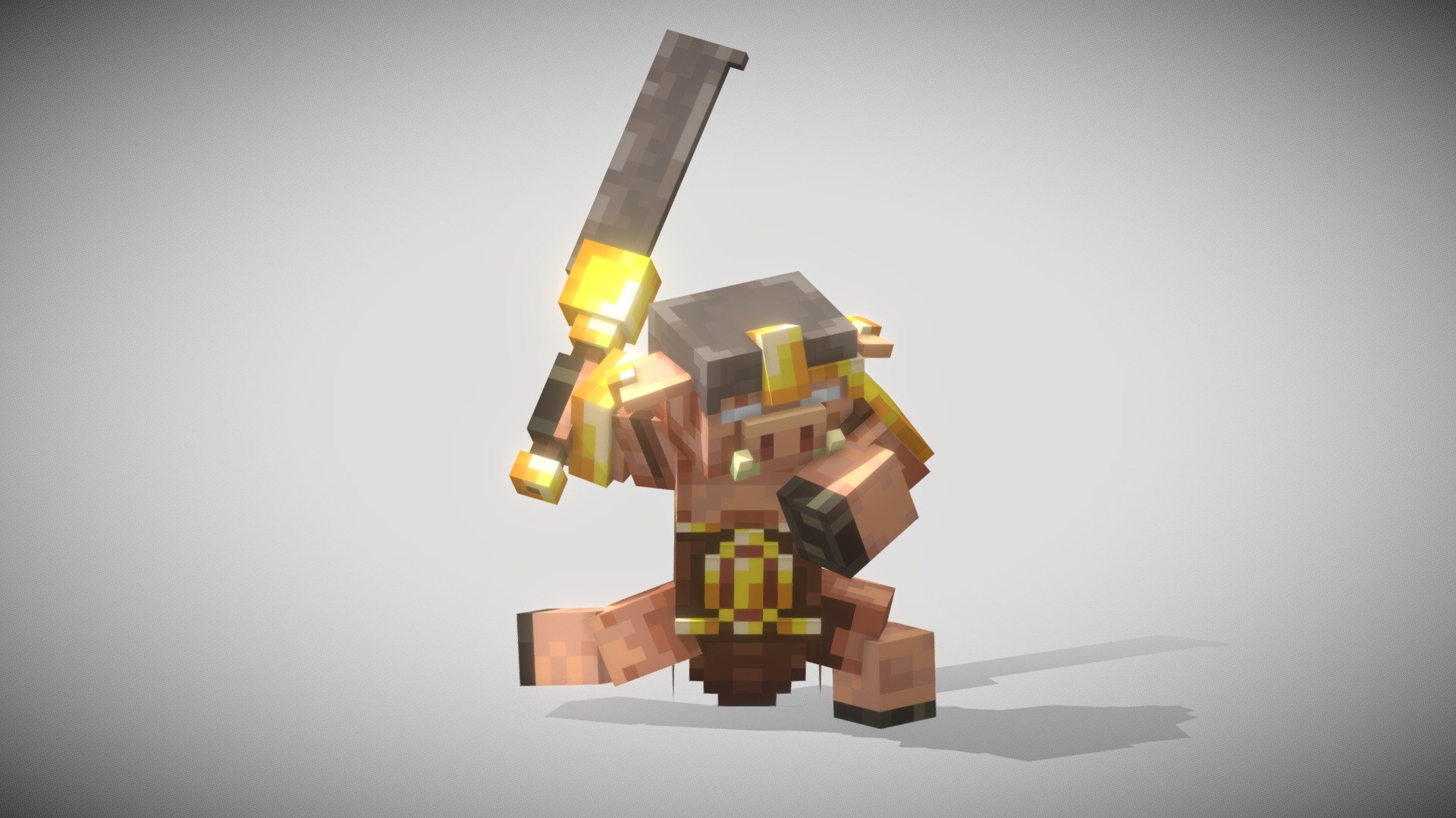 Piglin - 3D model by seancreatif1 [3d7eaad] - Sketchfab