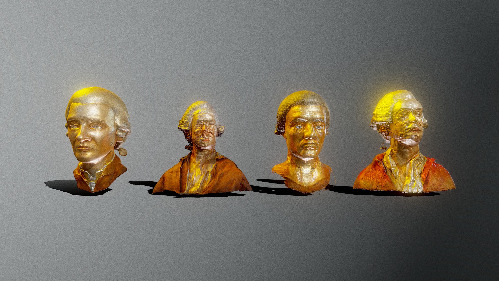Kremser Schmidt SELBSTportrait Meshy 002 ALLE_1 - Download Free 3D ...